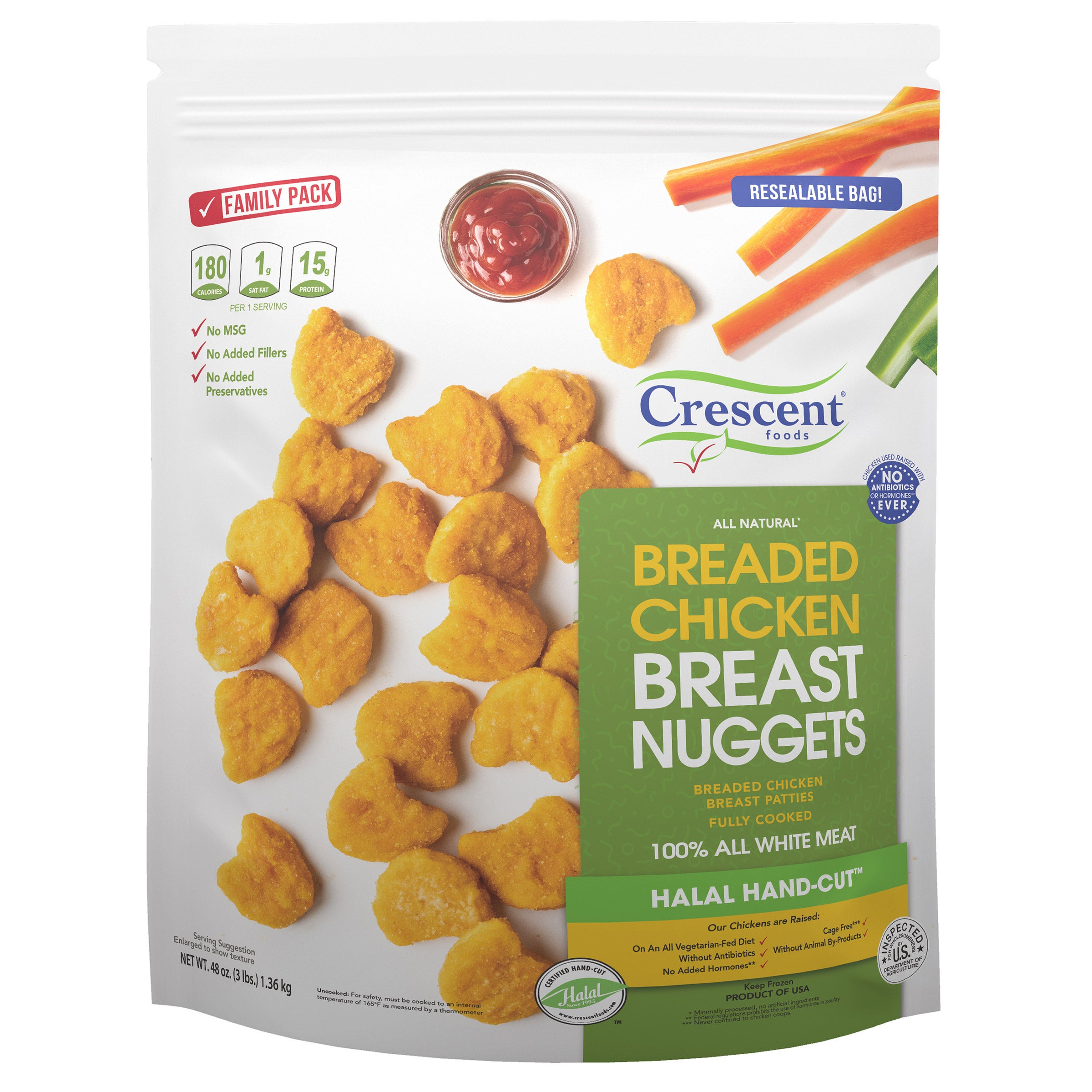 Crescent Foods Halal Chicken Nuggets 3 lbs (#1644164) - $8.97 (down ...