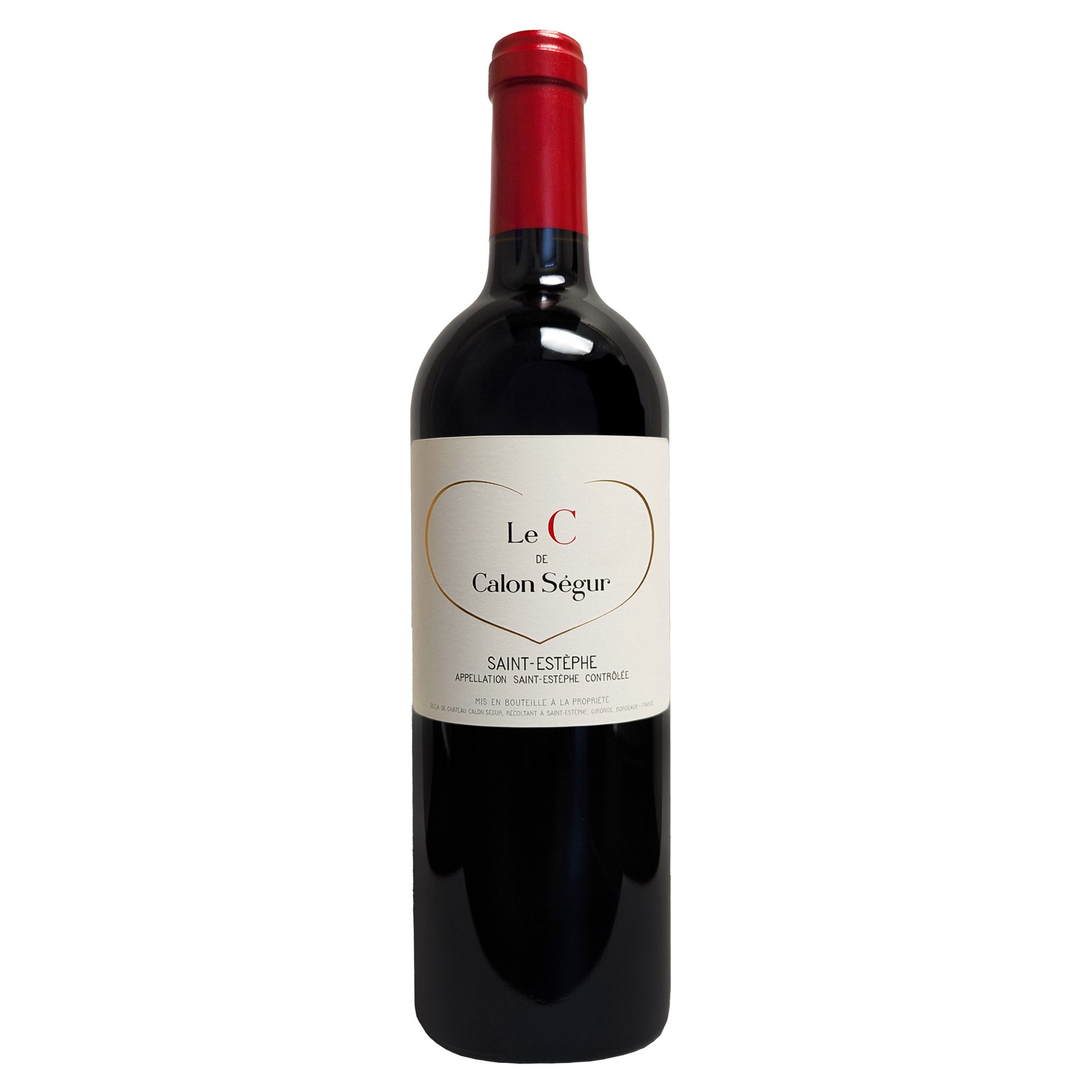 Le C de Calon Ségur Bordeaux Red Blend Saint-Estèphe 750 ml (#2032333 ...