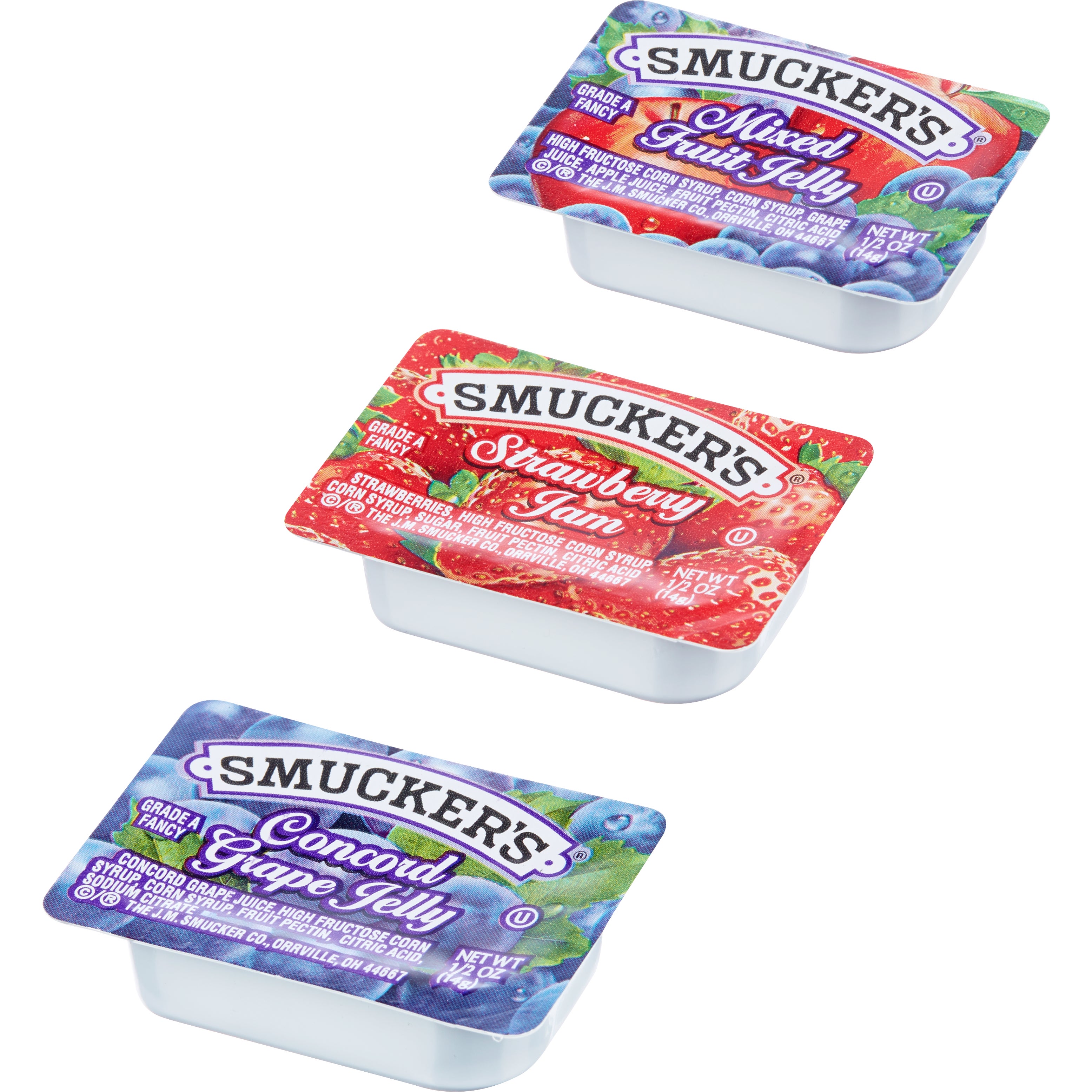 Smucker's Jam & Jelly Cups 200/0.5 oz - $15.99 at Costco