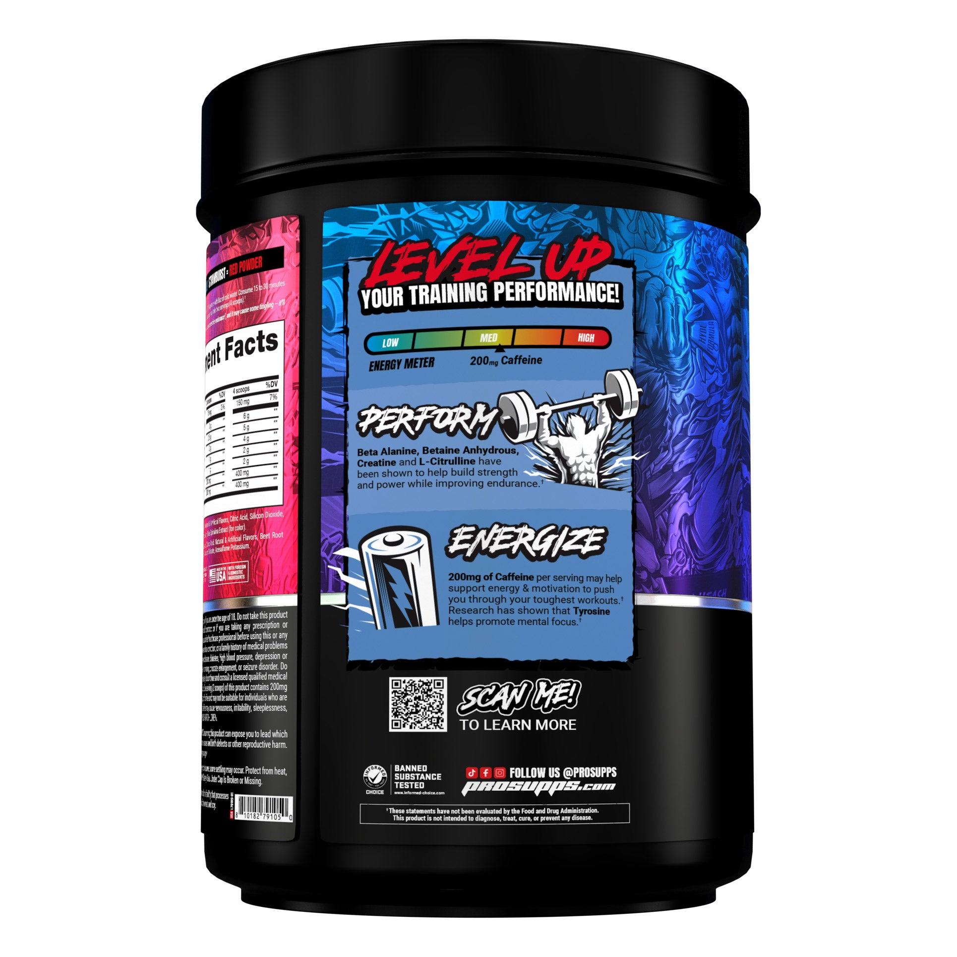 Mr. Hyde Signature Pre-Workout/Creatine 36.6 oz, 72 Servings - $29.99 ...