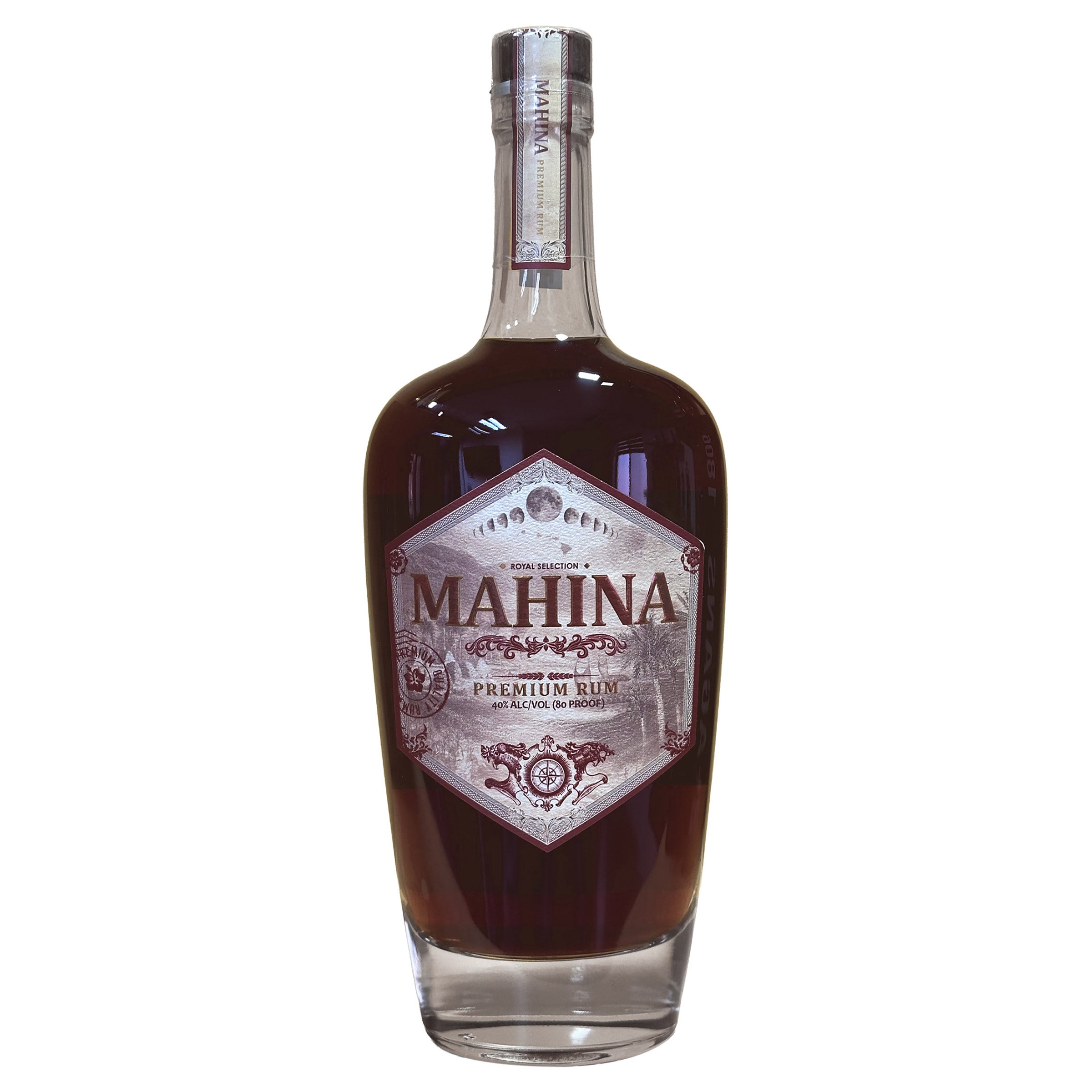 Mahina Premium Rum Maui, Hawaii 750 ML (#2009552) - $23.99
