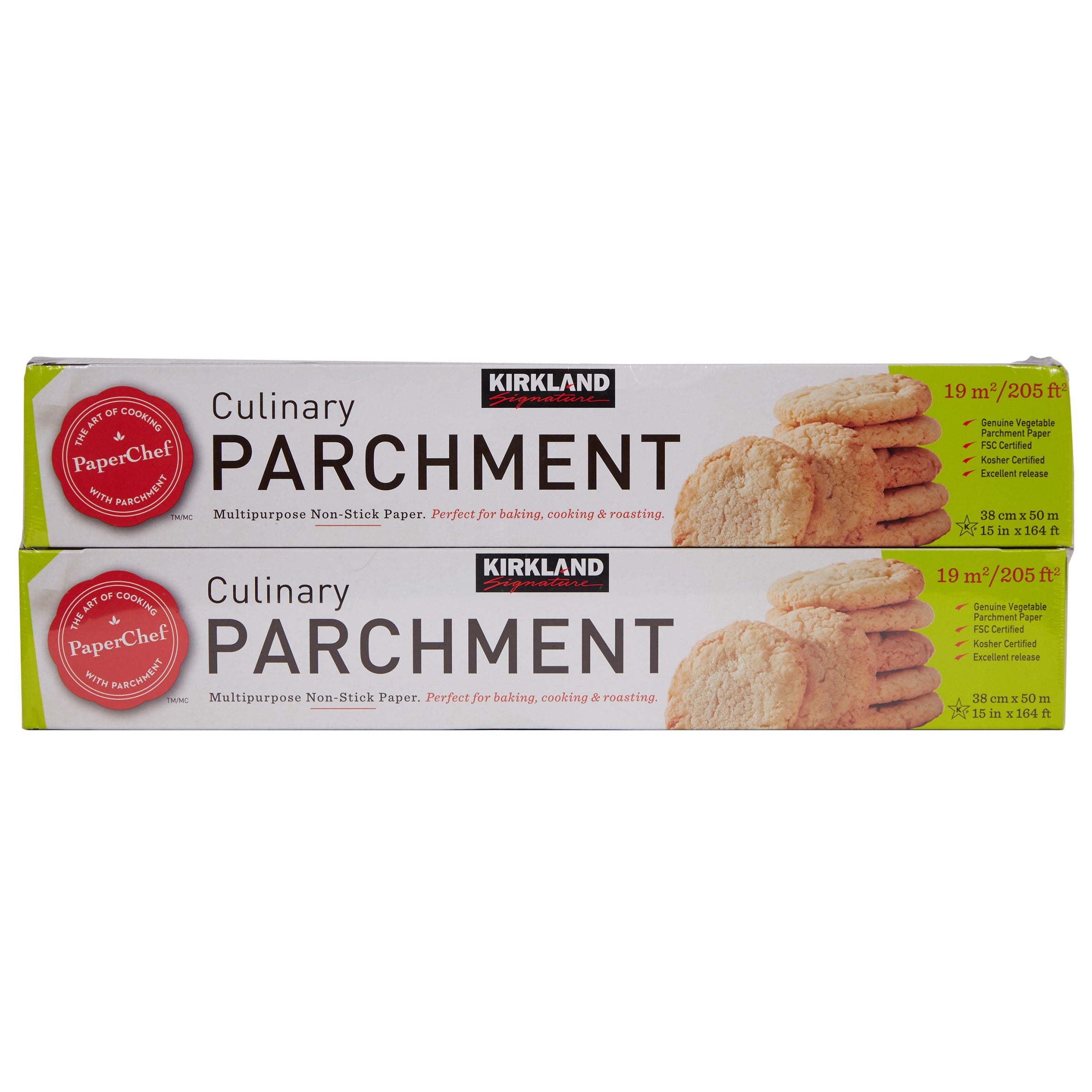 Kirkland Signature Parchment Paper 2/205 sq ft Rolls (#1323118) - $13.99