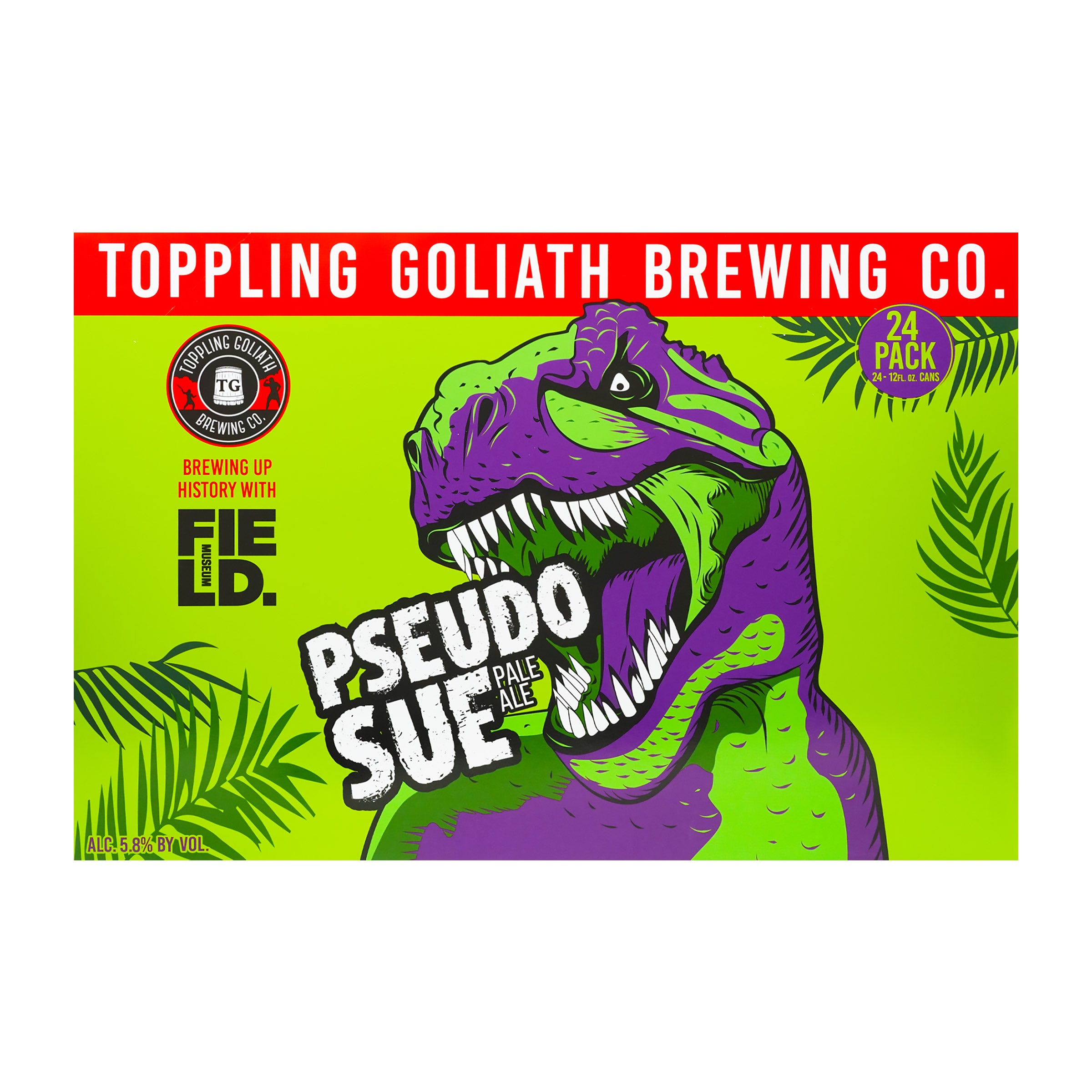Toppling Goliath Pseudo Sue Pale Ale 24/12oz Cans (#1868090) - $34.89 ...