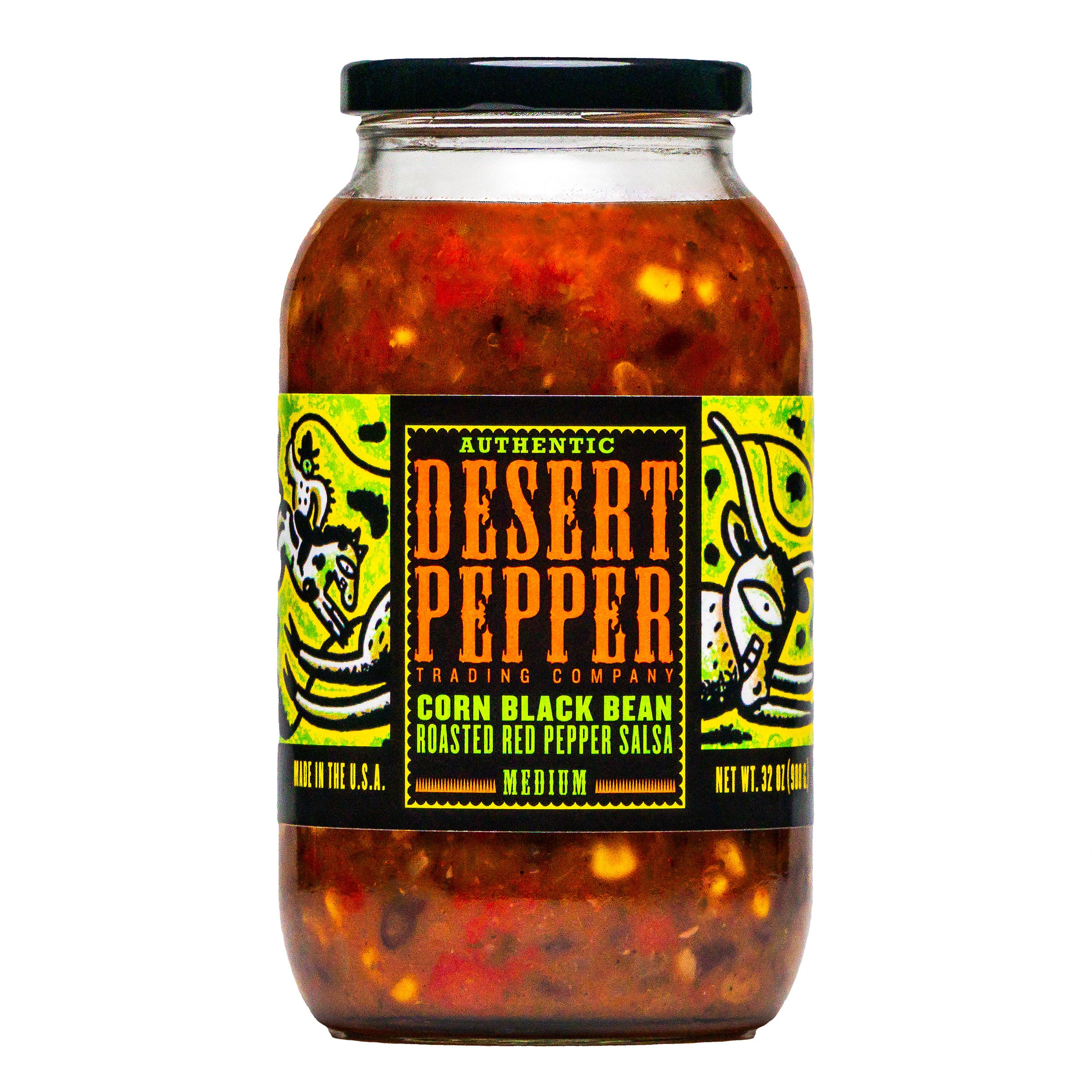 Desert Pepper Trading Corn Black Bean Red Pepper Salsa 32 oz (#1974789 ...