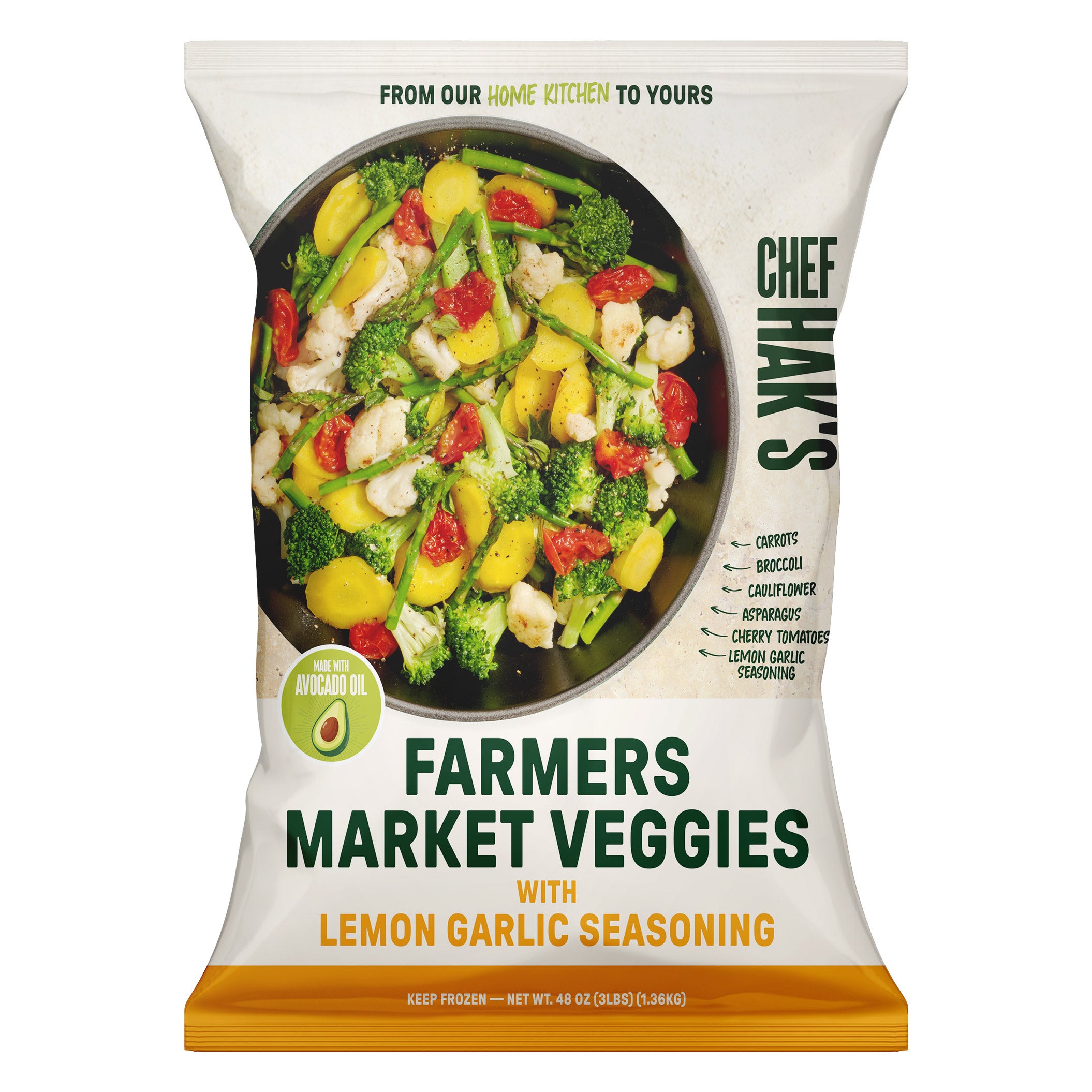 Chef Hak's Farmers Market Vegetable Blend 3 Pound Bag - $11.59 at Costco