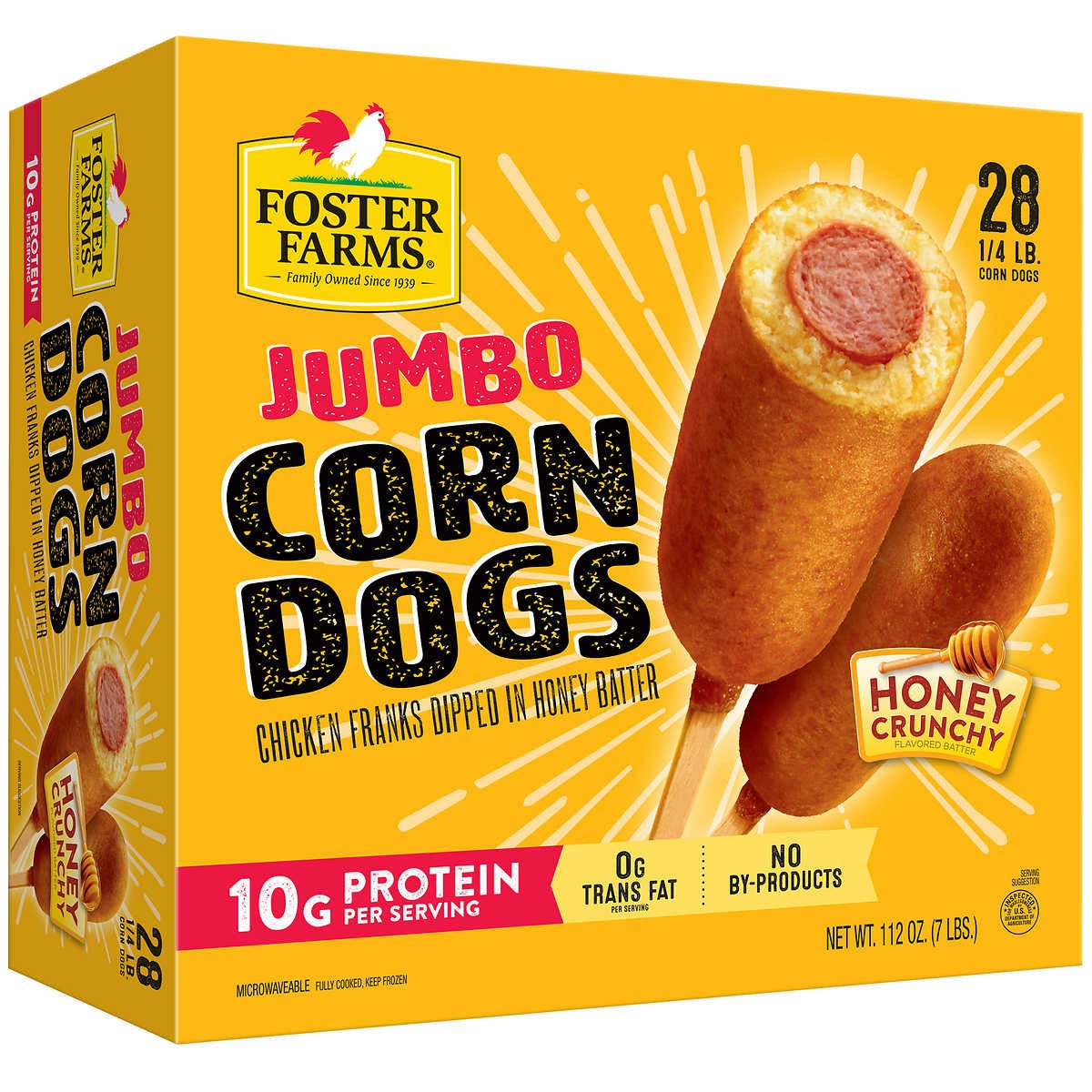 Foster Farms Chicken Corn Dogs, 28 Count, 4 oz Each (#319714) - $6.97 ...