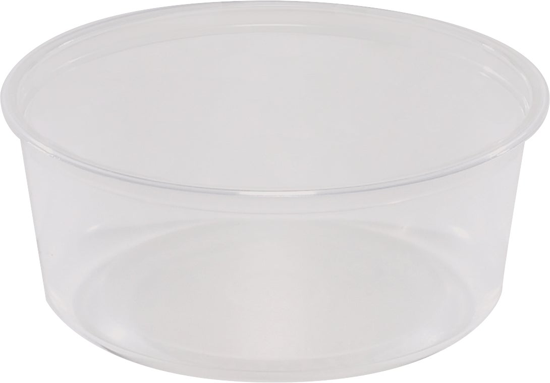 Fabri-Kal Plastic Deli Container, Clear, 8 oz, 500 Count (#209730 ...