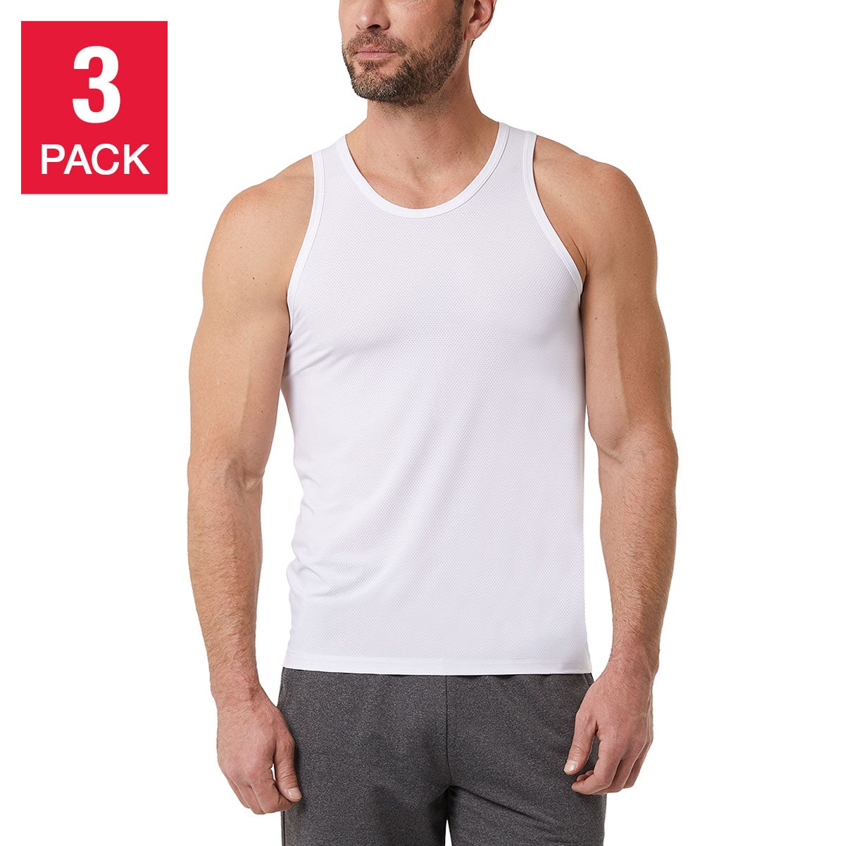 32 Degrees Comfort Mesh Tank Top 3 Pack (#1780170) - $12.99