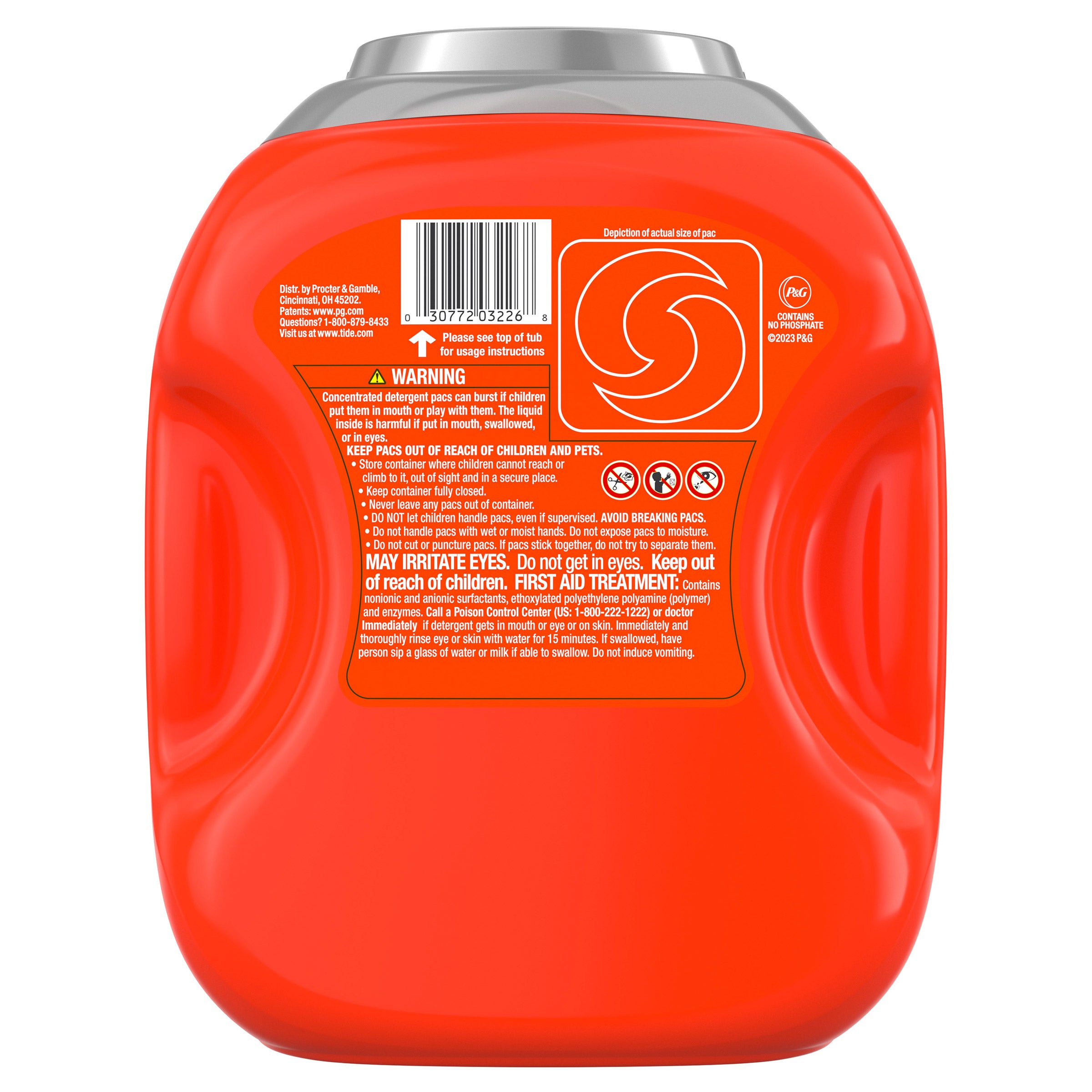 Tide Ultra Oxi Power Pods 72 CT - $24.99 at Costco