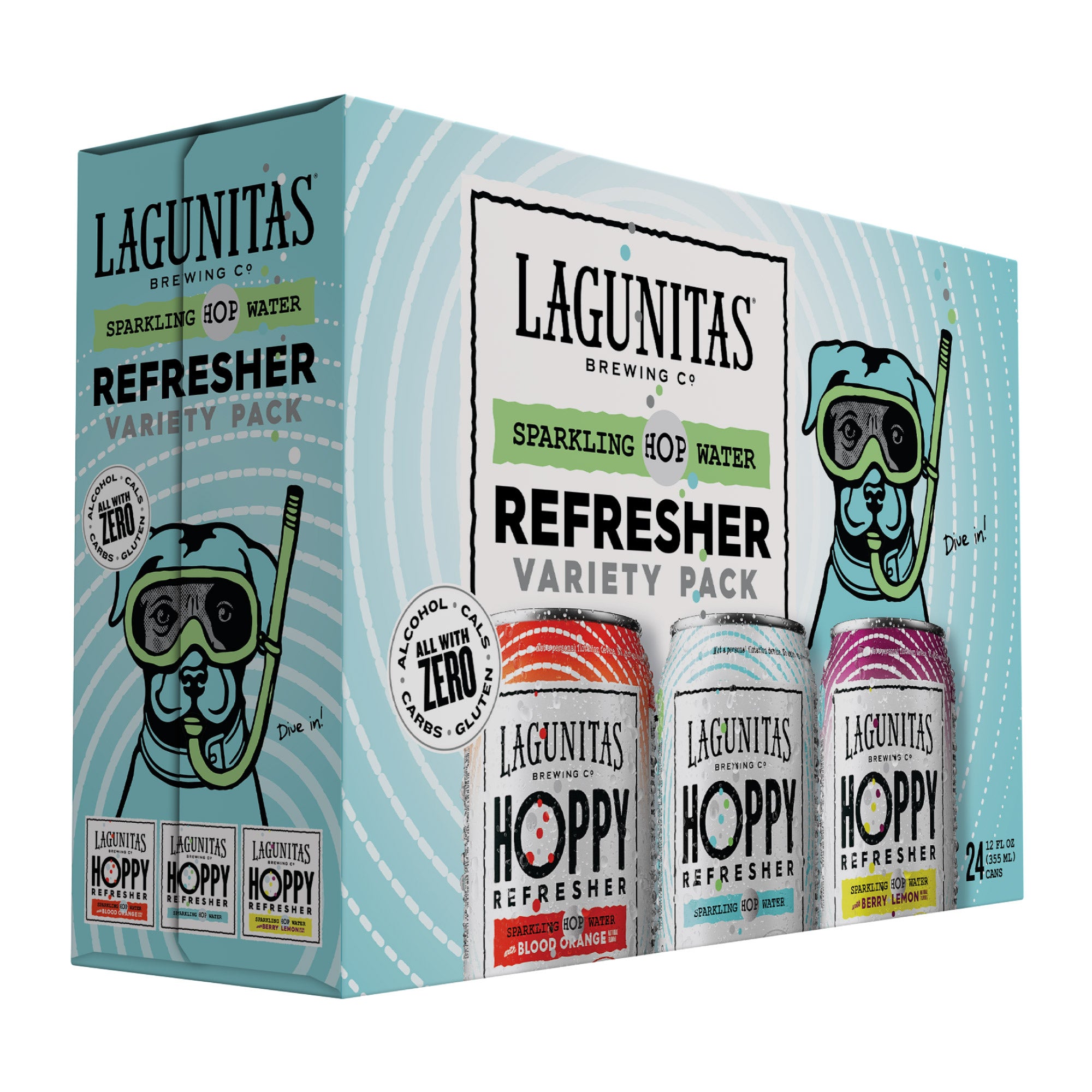 Lagunitas Hoppy Refresher Variety Pack, 24/12 oz Cans (#1910336) - $22. ...