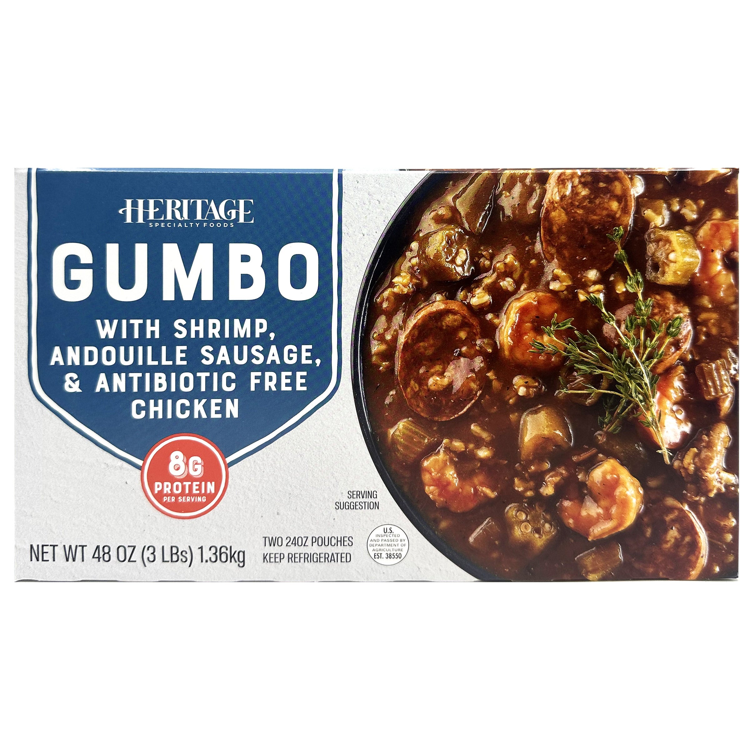 Heritage Gumbo 2/24 oz (#1912314) - $4.97 (down from $14.49)