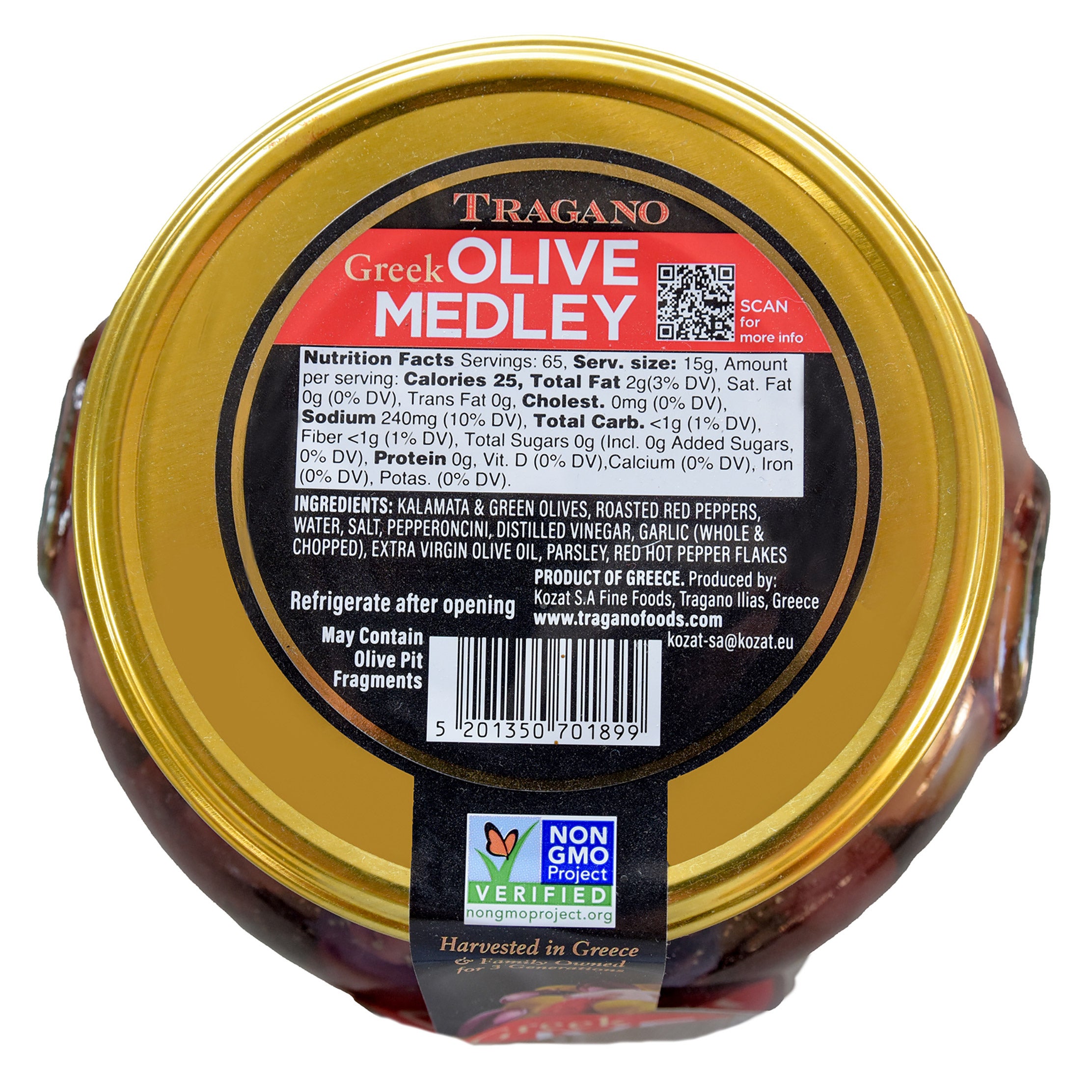 Tragano Greek Olive Medley 34.2 Ounces Drained Weight - $10.79 at Costco