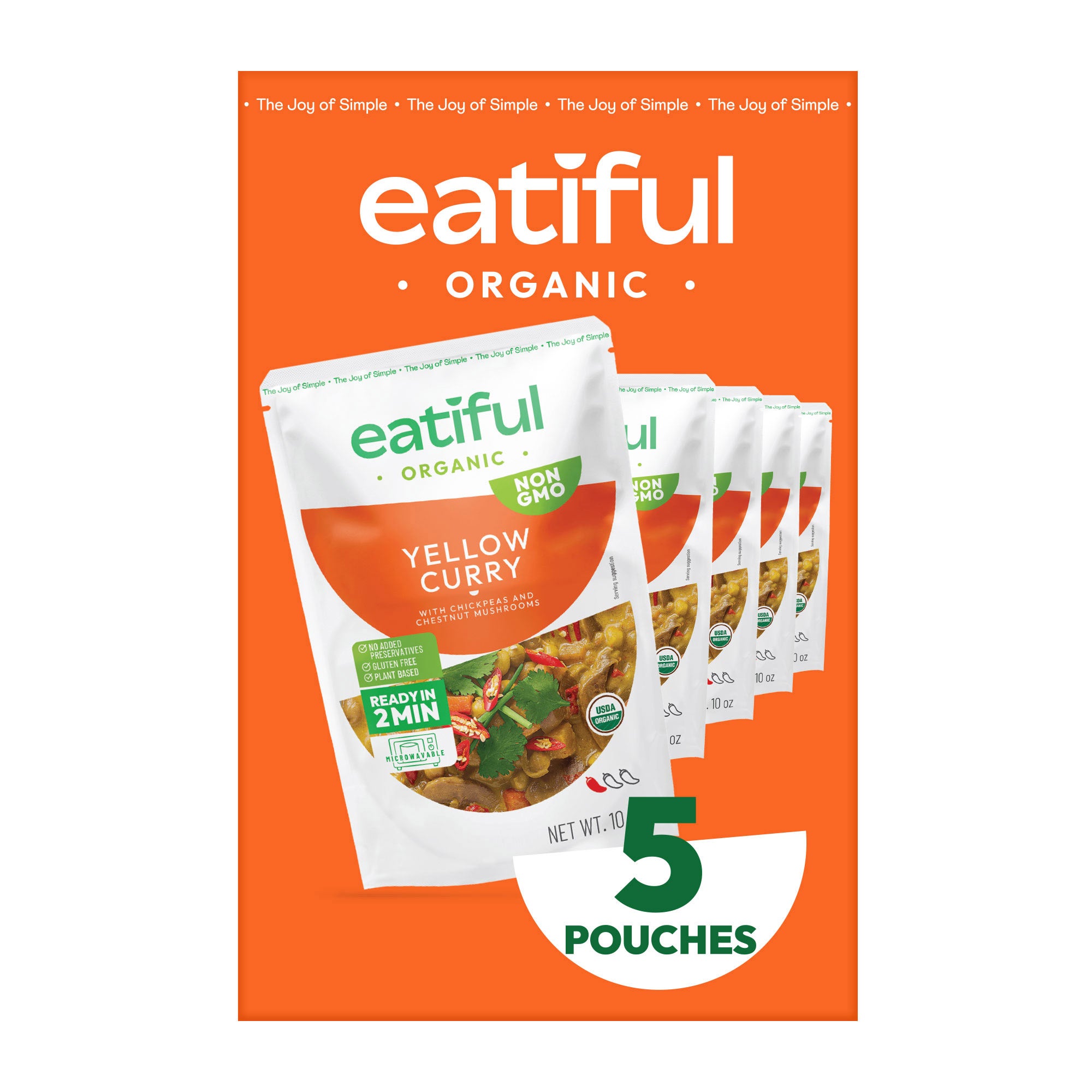 Eatiful Organic Yellow Curry Soup 5/14.1 oz - $6.97 at Costco
