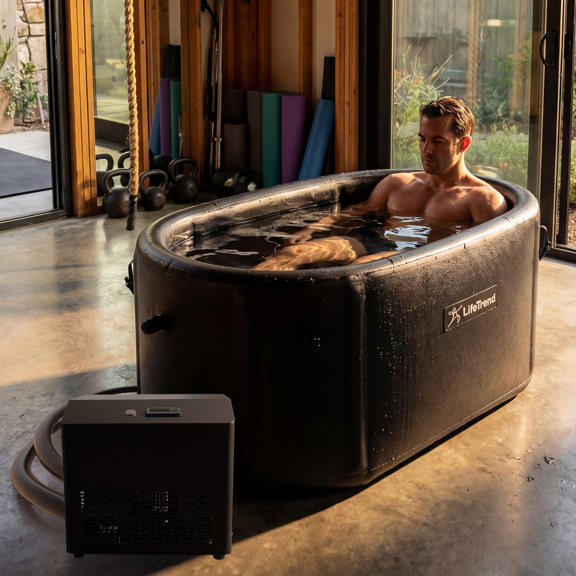 LifeTrend Classic Cold Plunge Tub with Chiller (#2024351) - $899.99