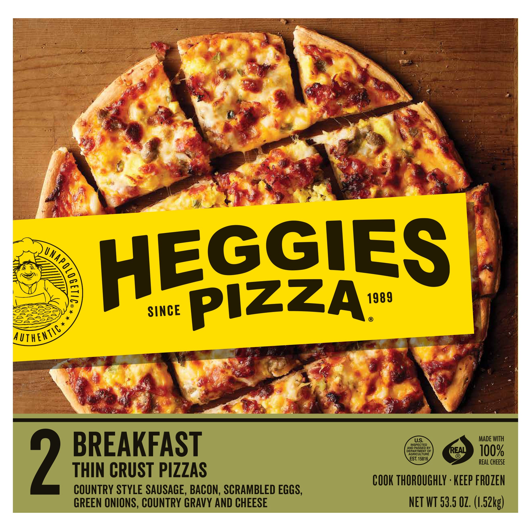 Heggies Pizza Breakfast Pizza 2 Count Box (#1280889) - $14.97 (down ...