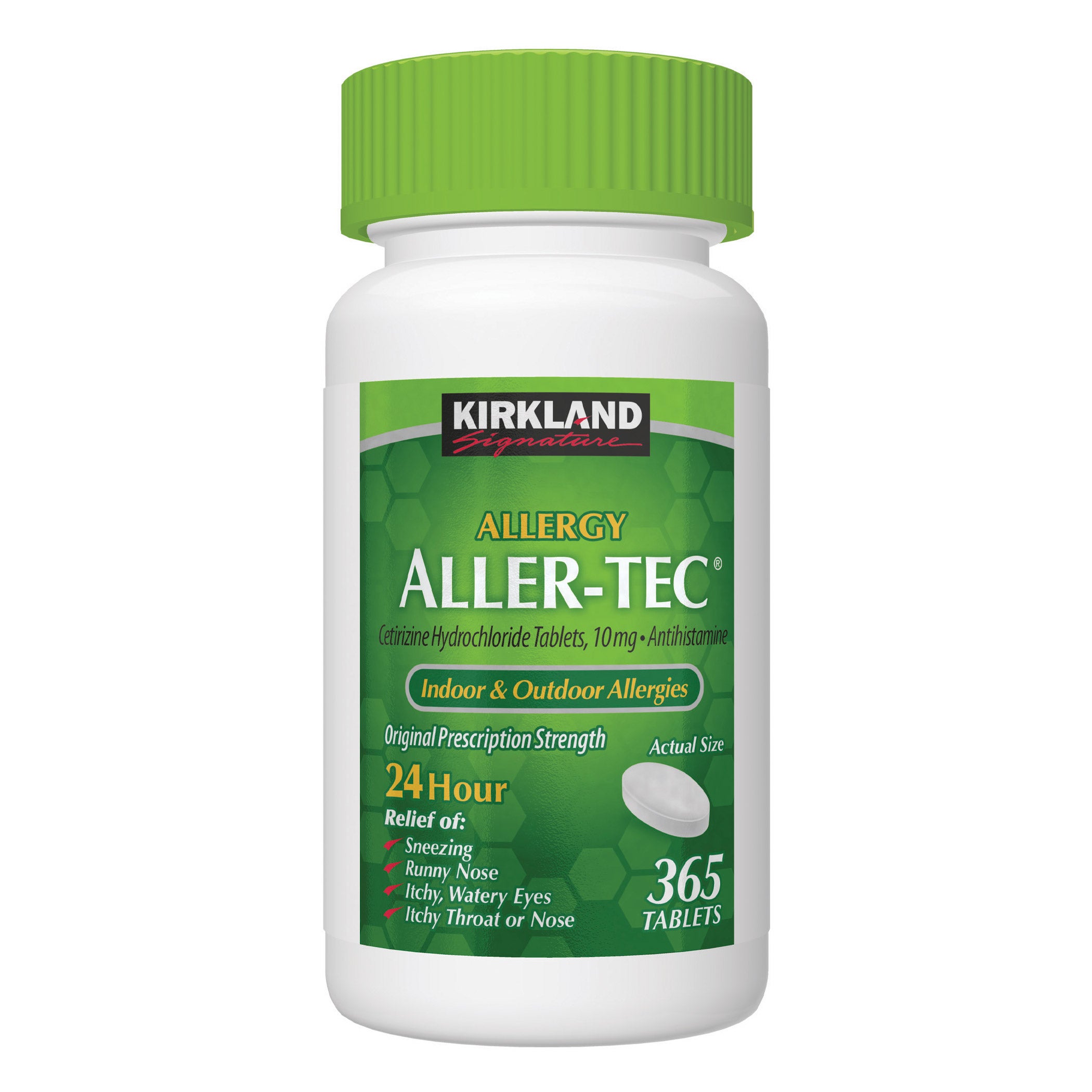 Kirkland Signature Aller-Tec 10mg, 365 Tablets - $13.49 at Costco