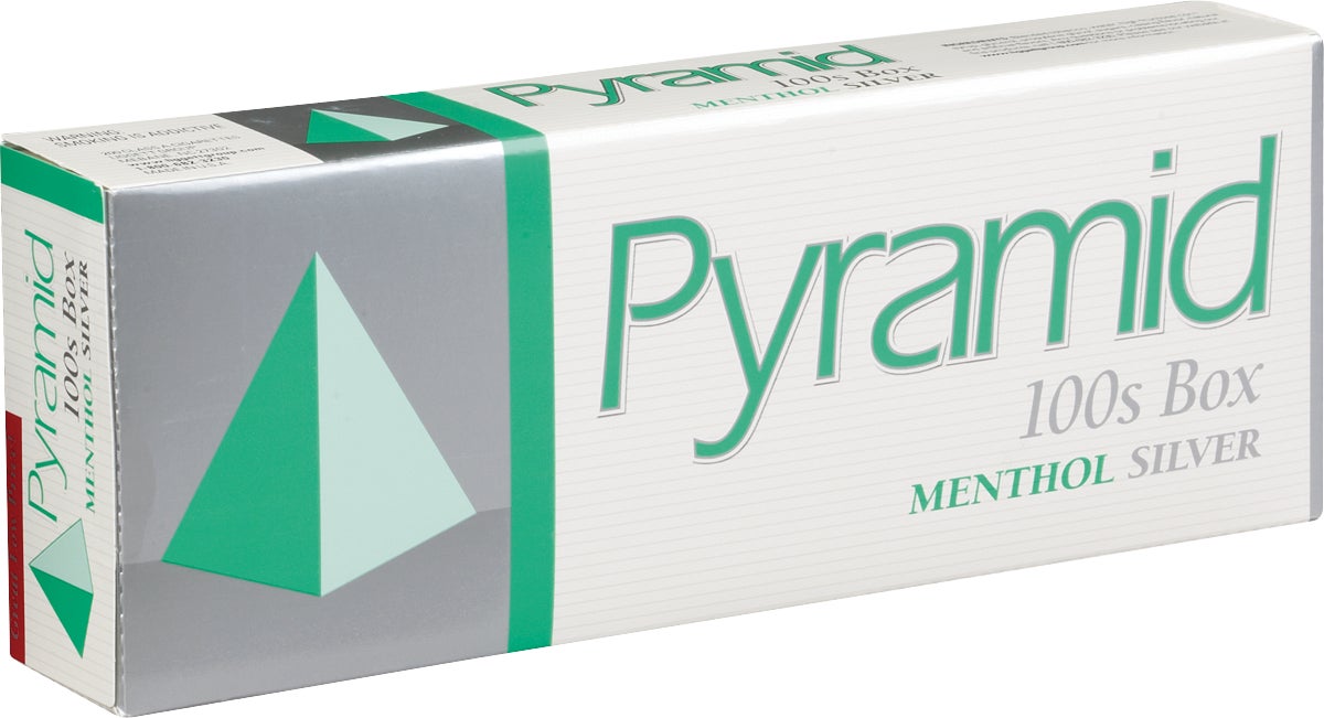 Pyramid Menthol Silver 100s Box (#419230) - $69.94 (down from $102.84)
