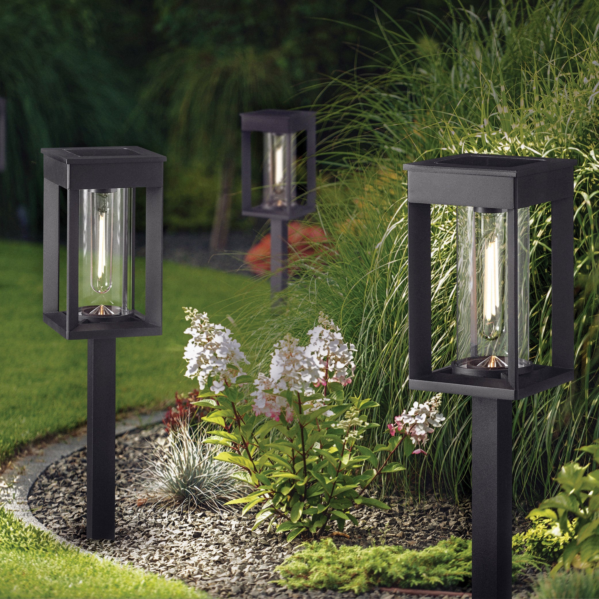 GTX Solar LED Pathway Lights 4-Pack - $34.99 at Costco