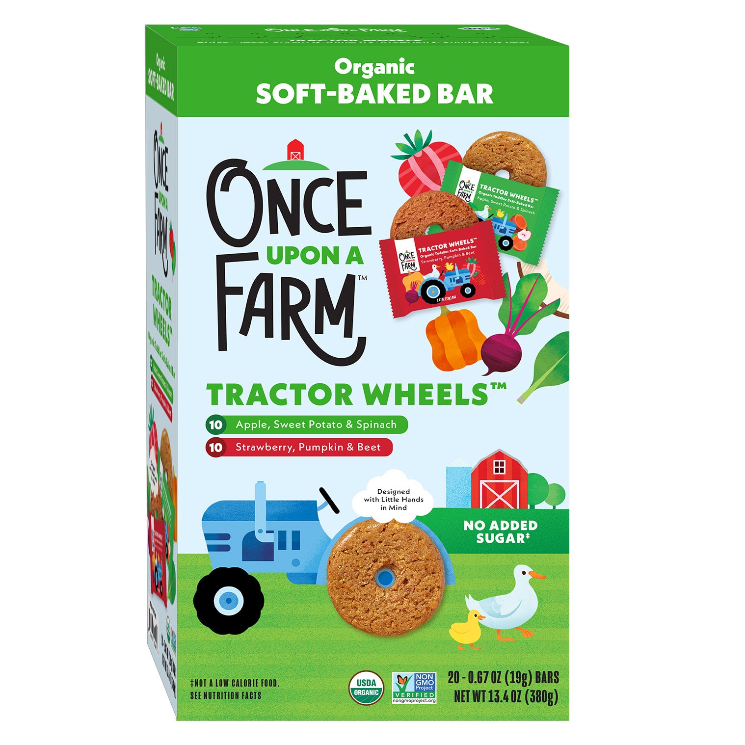 Once Upon a Farm Organic Tractor Wheels 20/0.67 oz (#1977696) - $13.59 ...