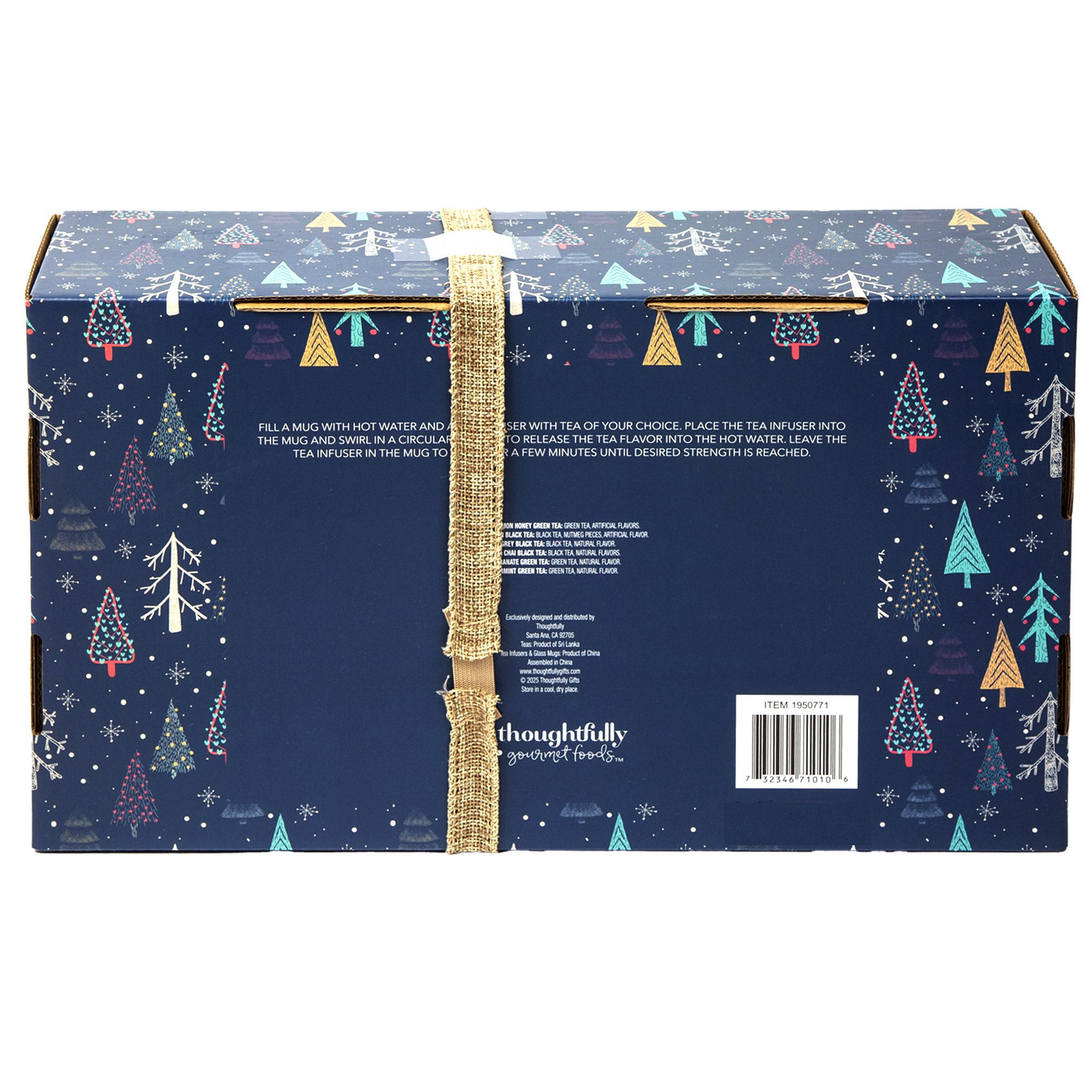 Herbal Tea Gift Set Tea Variety Pack with 2 Mugs & Strainers - $19.99 ...
