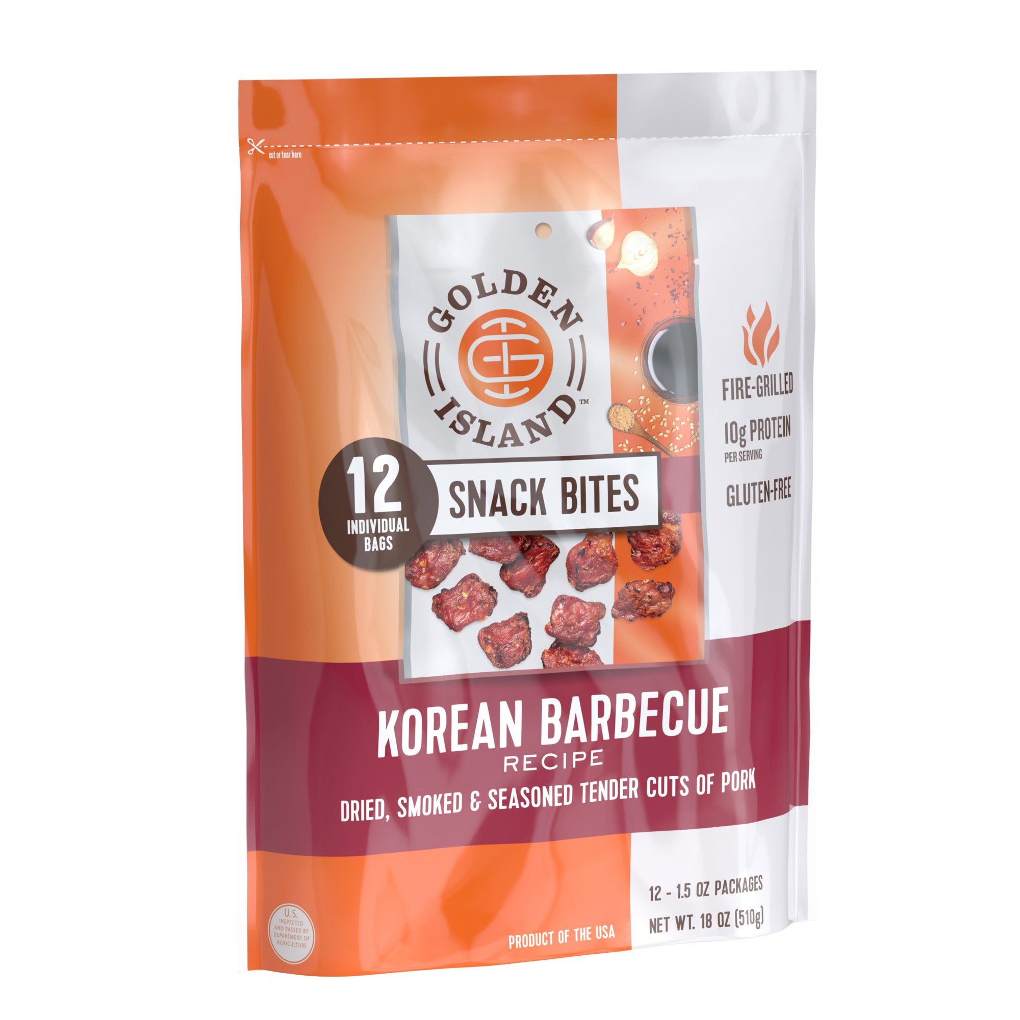 Golden Island Korean BBQ Snack Bites 18 Ounce Bag - $11.97 at Costco