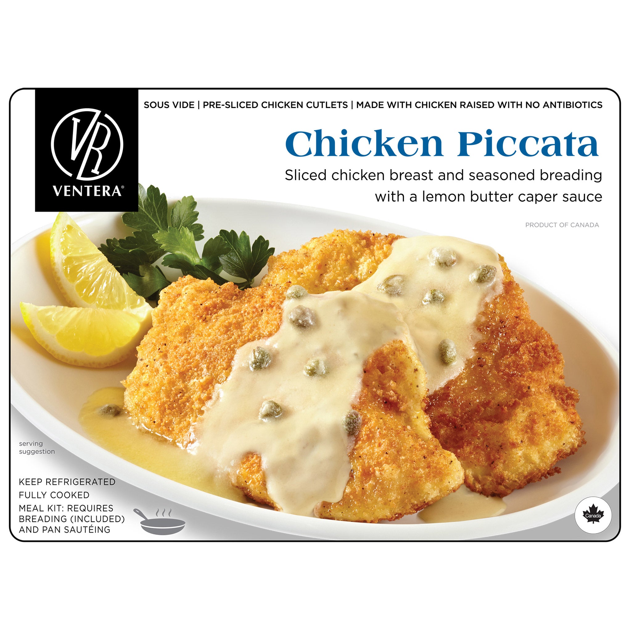 Ventera Chicken Piccata (Price Per Pound) (#26903) - $7.99