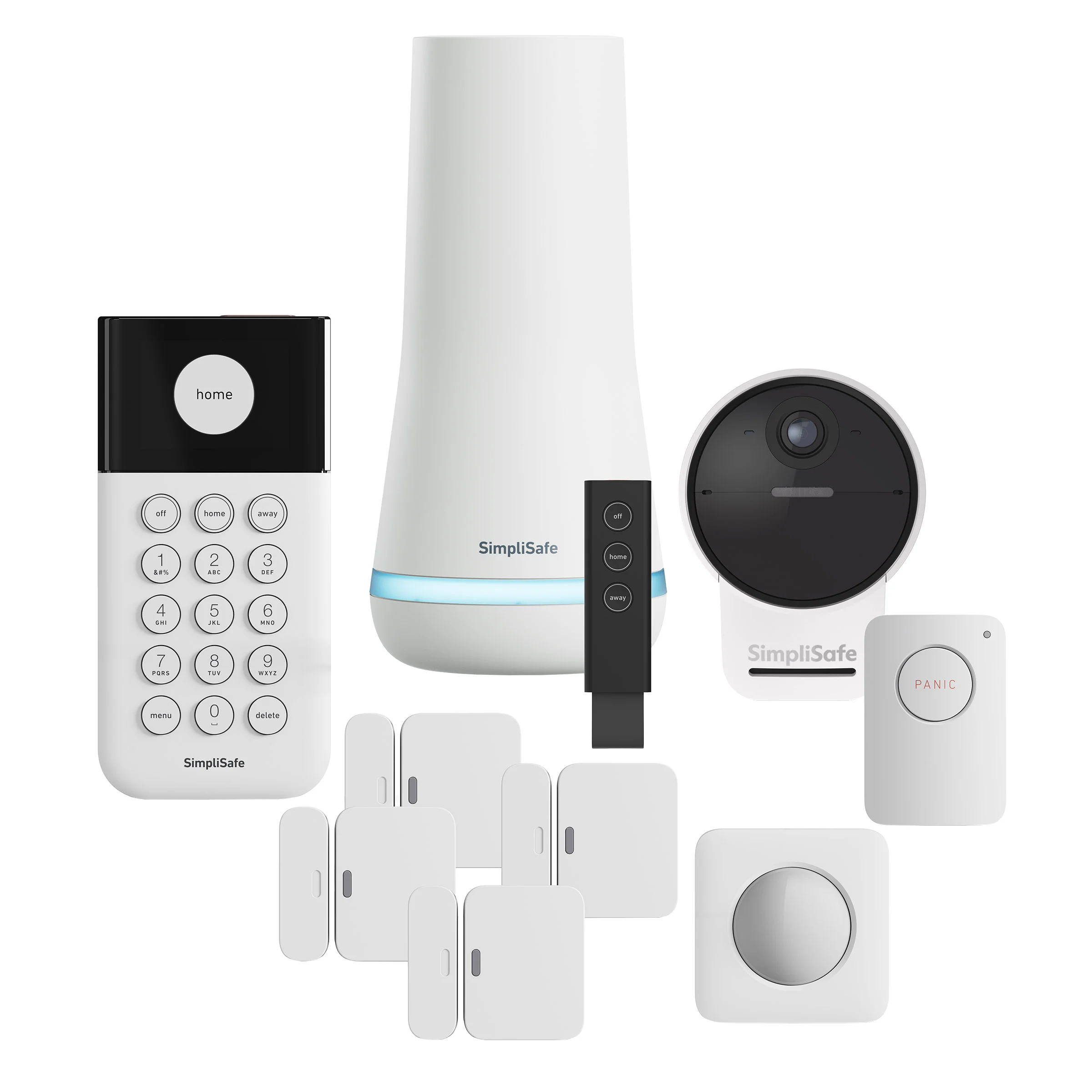 SimpliSafe 10-Piece Kit with Outdoor Camera Series 2 (#1929332) - $189.99