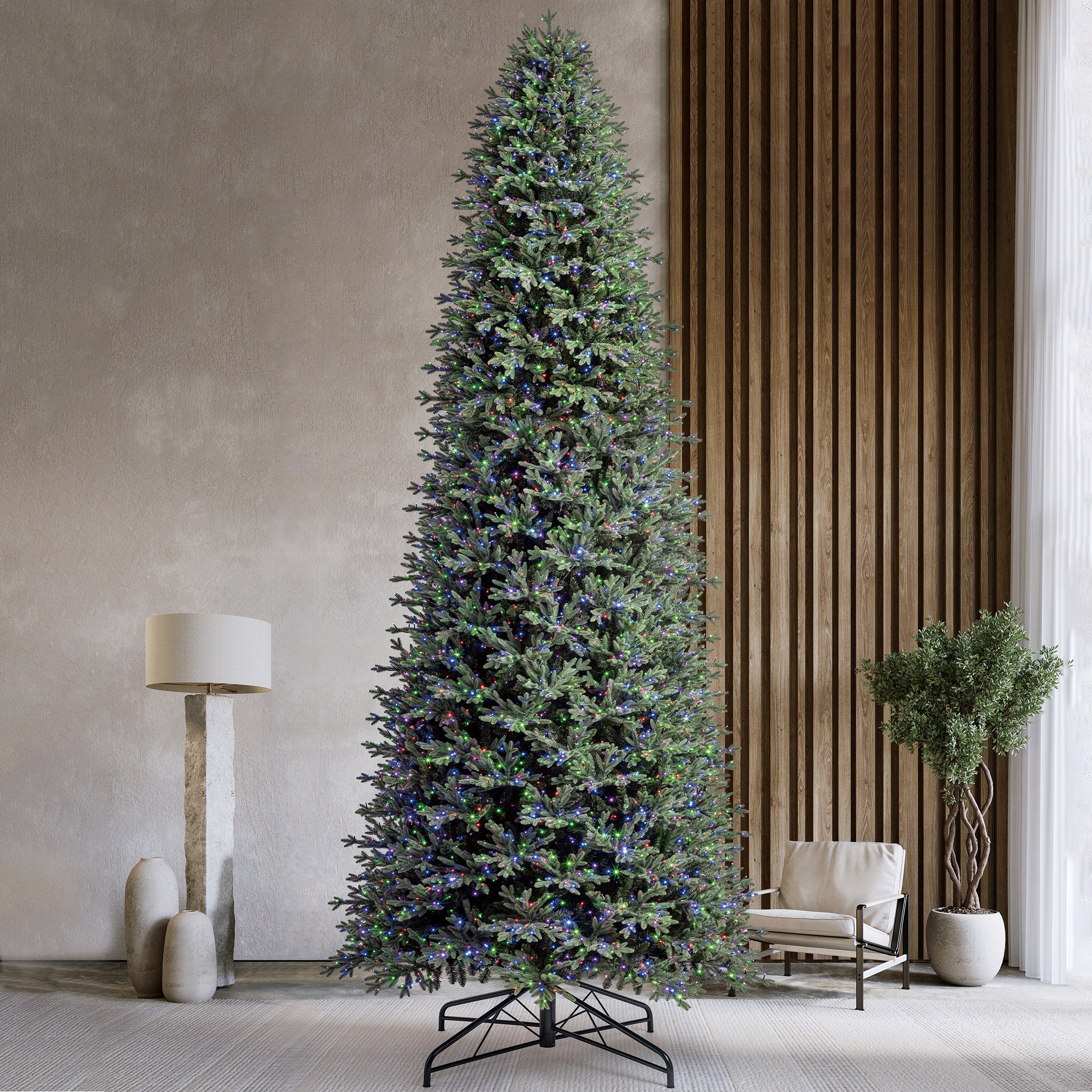 15' Pre-Lit Radiant Micro LED with Twinkle Christmas Tree (#1785067 ...