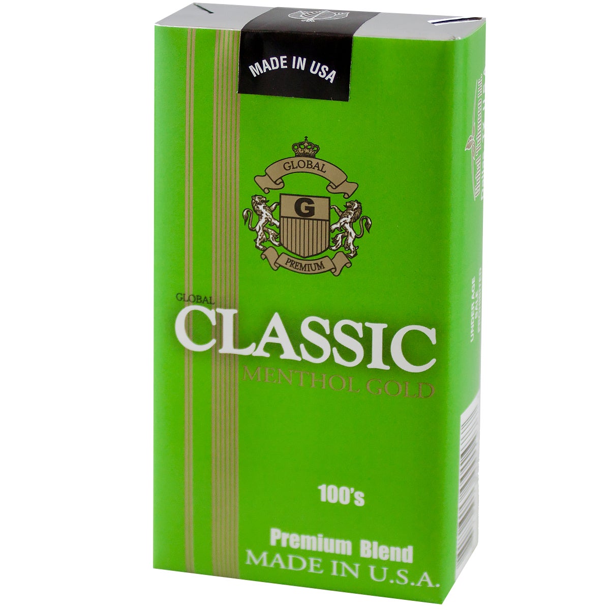 Classic Menthol Gold 100s Box (#1735126) - $38.49