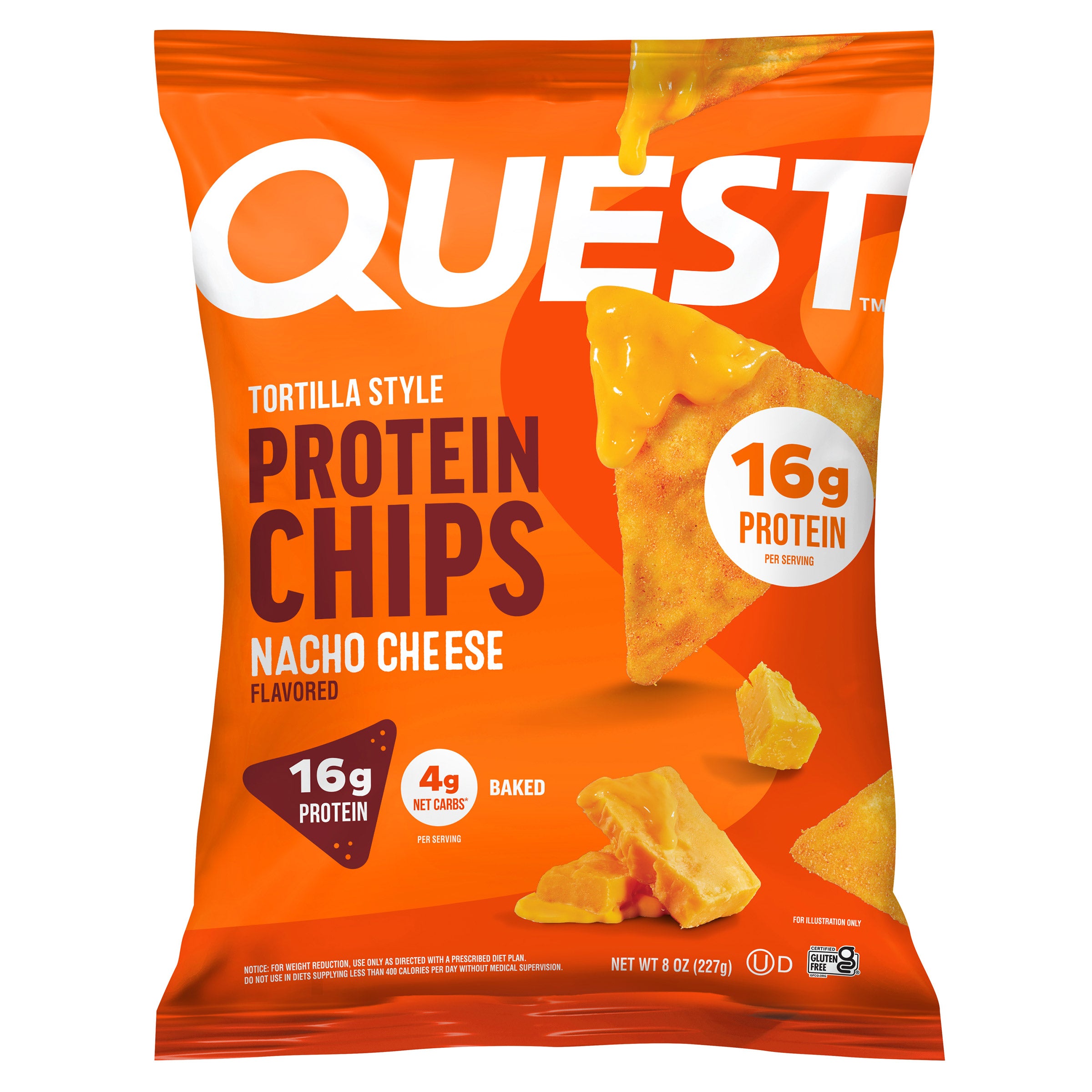 Quest Nacho Cheese Protein Chips 8 oz (#1836749) - $4.97 (down from $10.39)