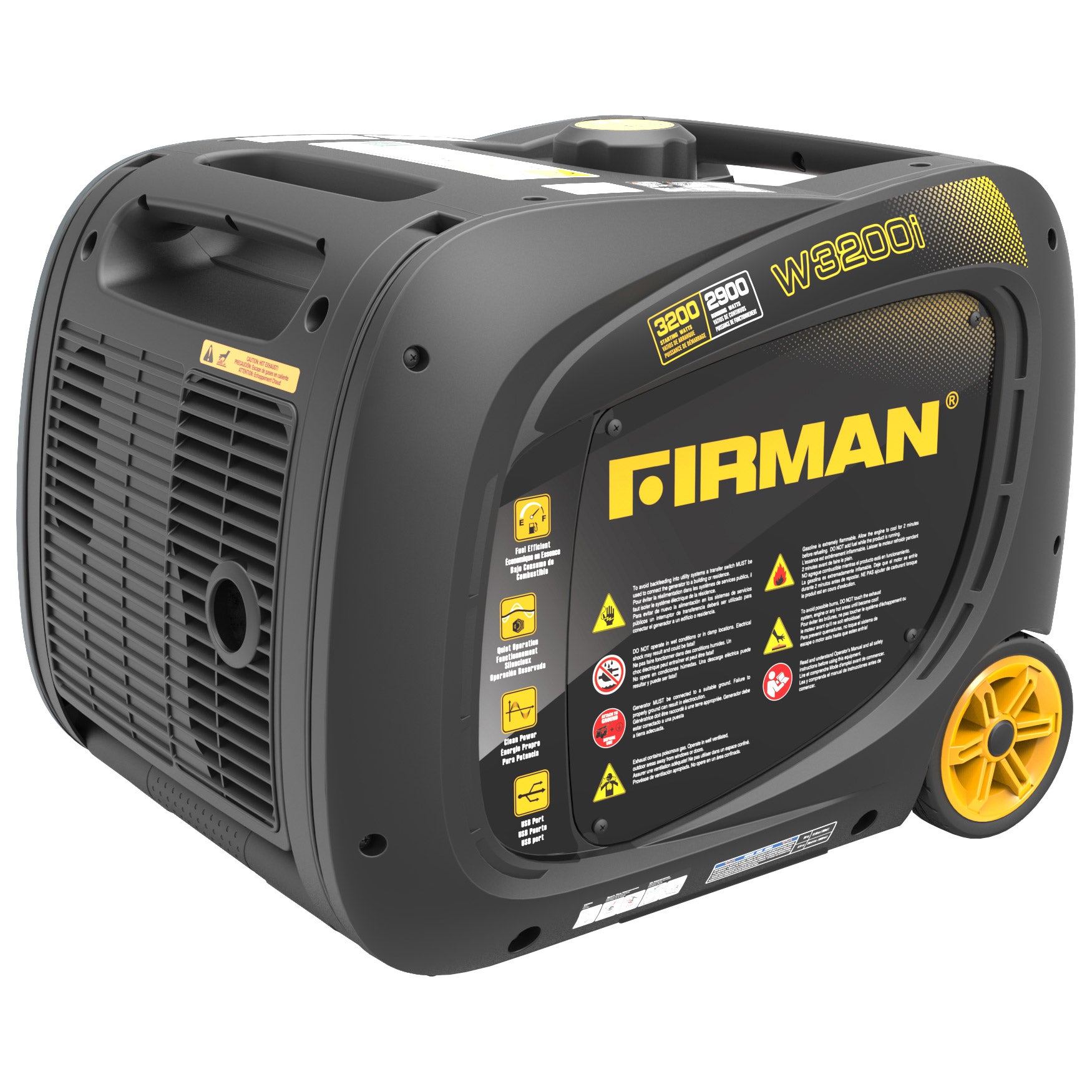 Firman Inverter Generator 3200W Peak / 2900W Running - $399.99 at Costco