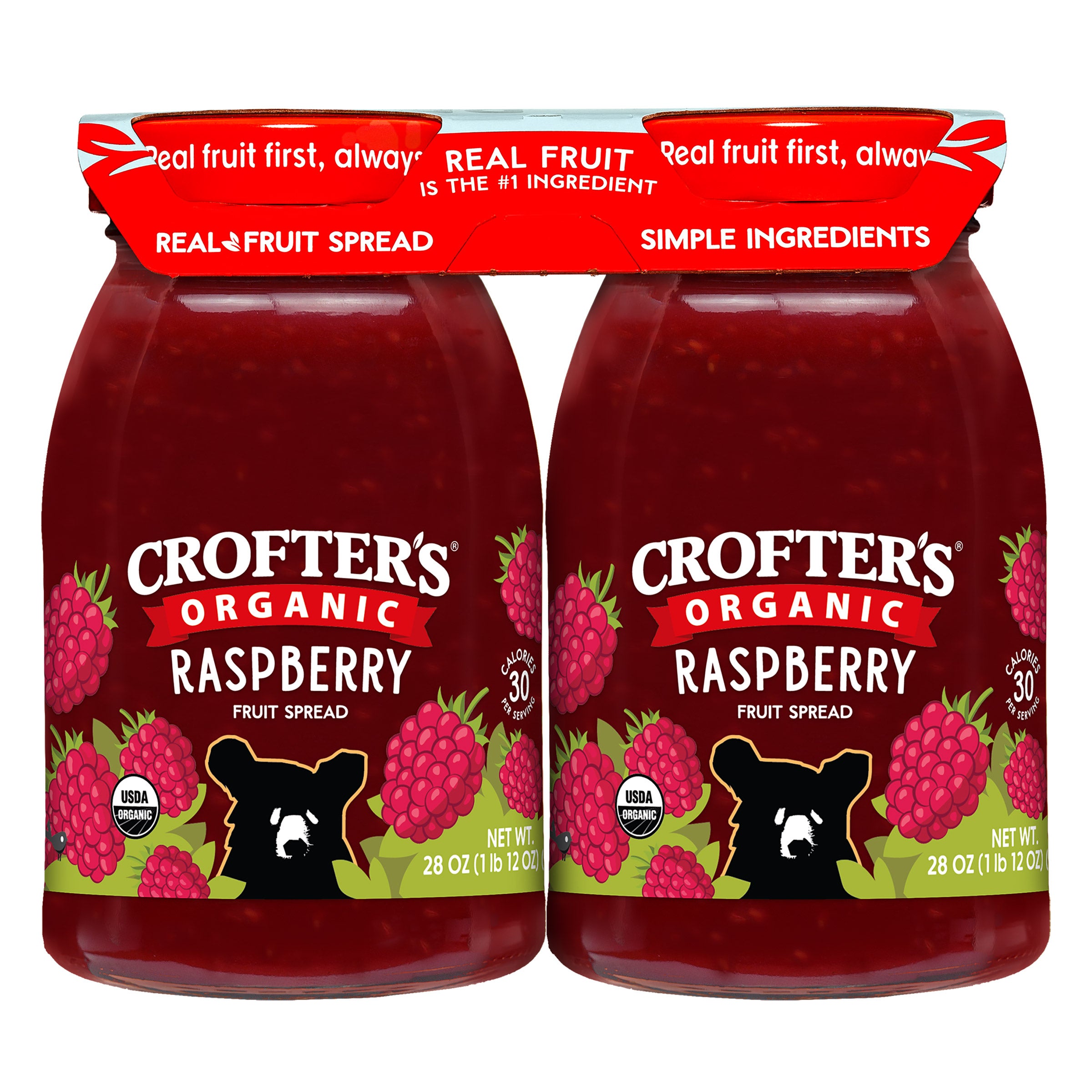 Crofter's Organic Seedless Raspberry Spread 2/28 oz (#1988993) - $8.97 ...