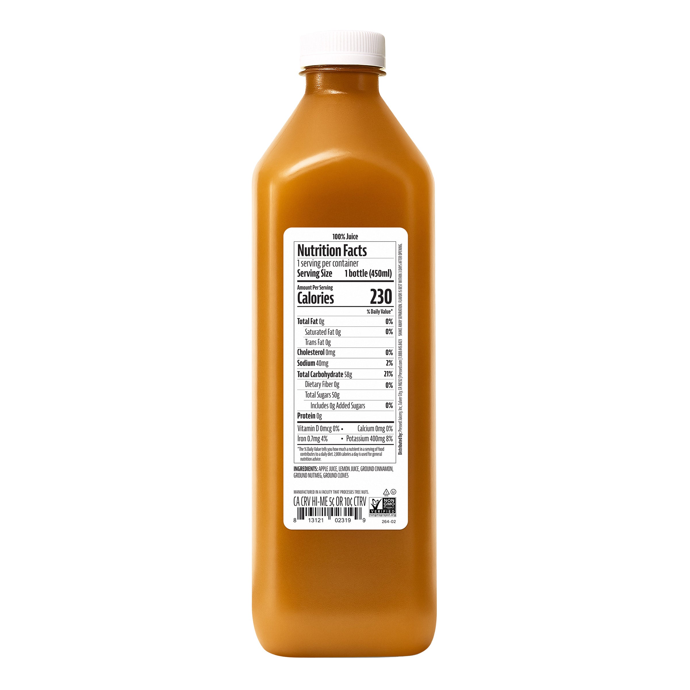 Pressed Juicery Spiced Apple Cider 51 Ounces - $3.97 at Costco