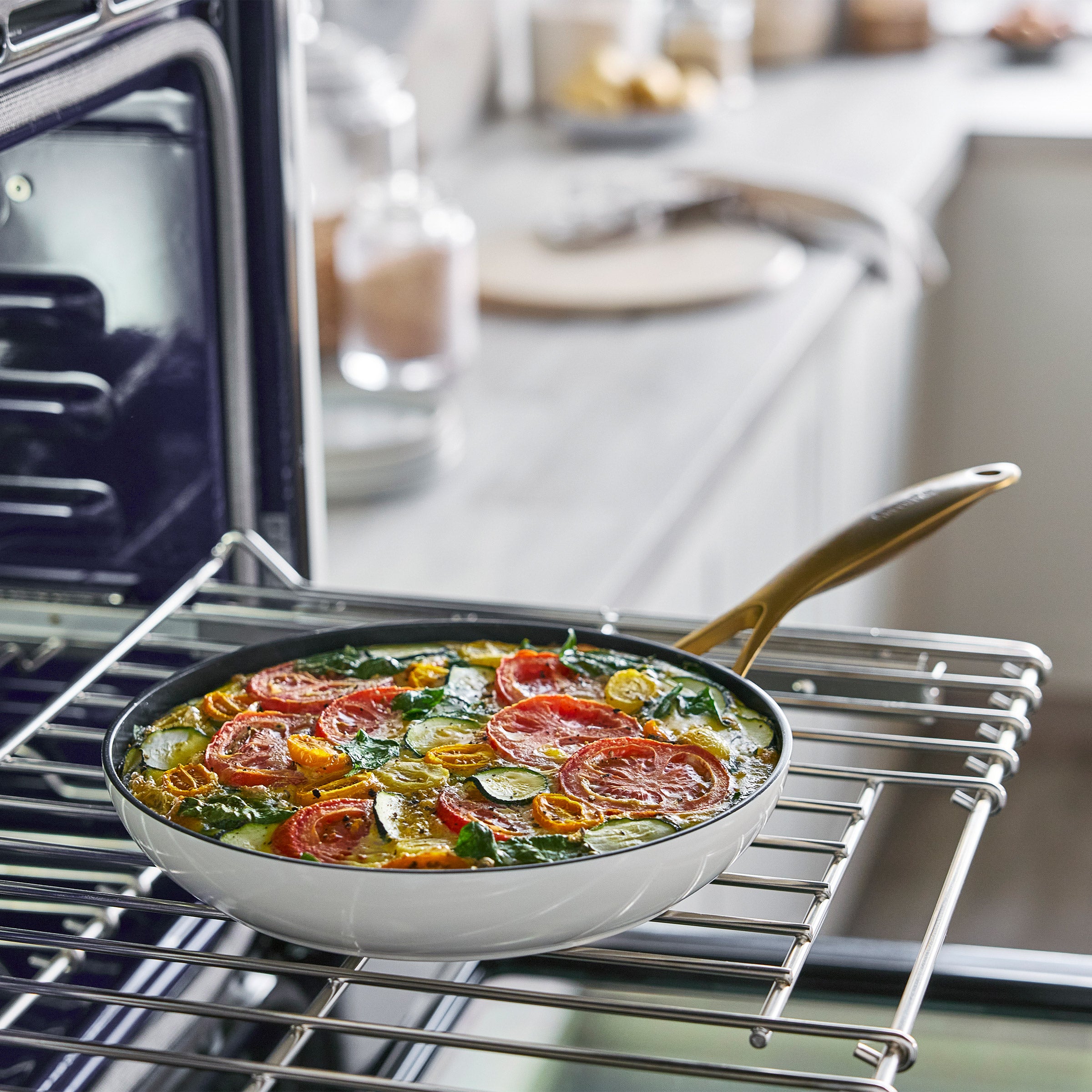 GreenPan Jewel Pro Ceramic Non-Stick Skillets 3-Piece - $39.97 at Costco
