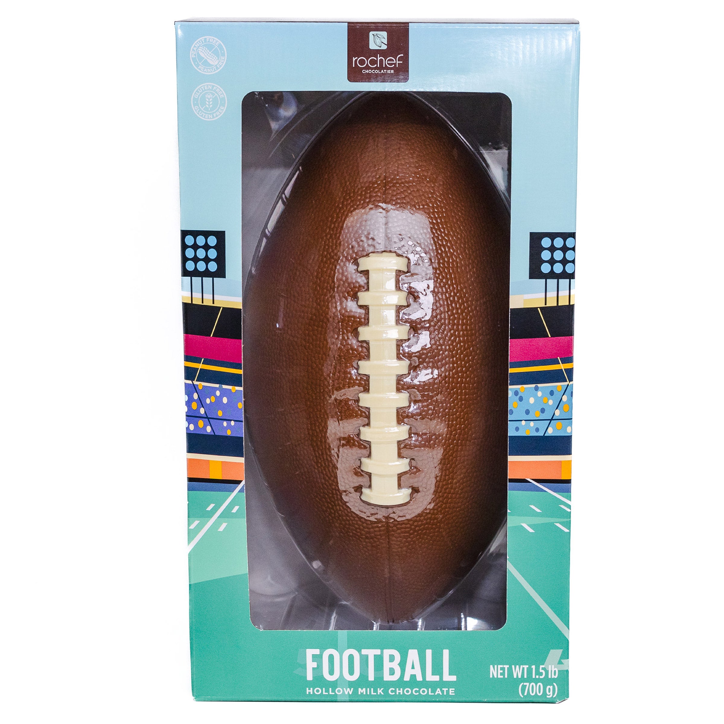 Rochef Chocolate Football 1.5 lbs (#4160083) - $4.97 (down from $24.99)