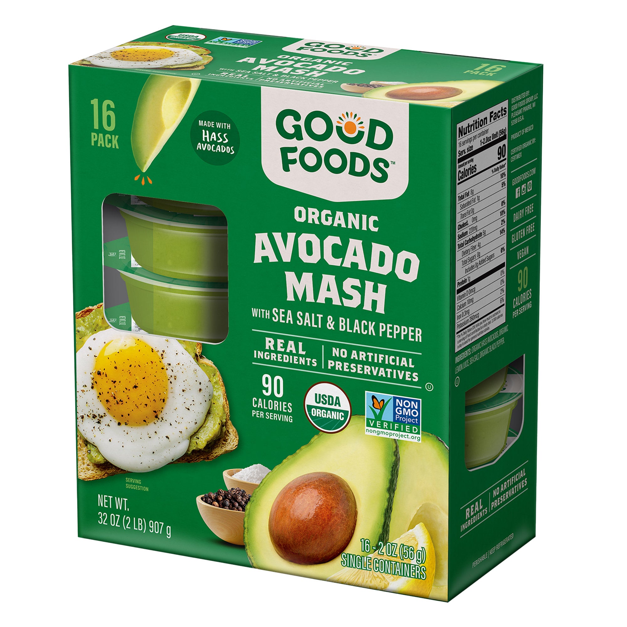 Good Foods Organic Avocado Mash 16/2 Ounce Packages - $4.97 at Costco