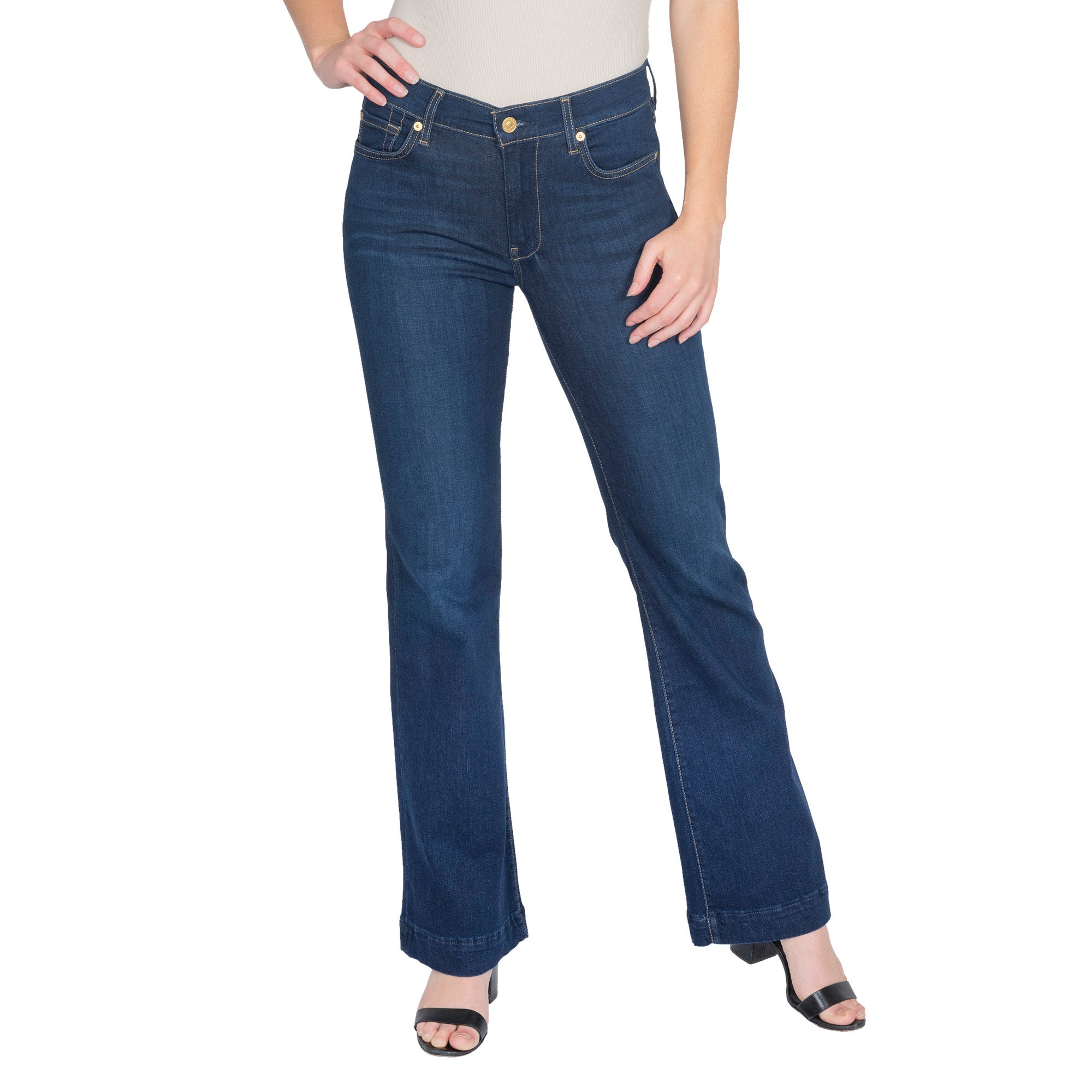 7 For All Mankind Tailorless Dojo Trouser Jean (#1802885) - $104.99