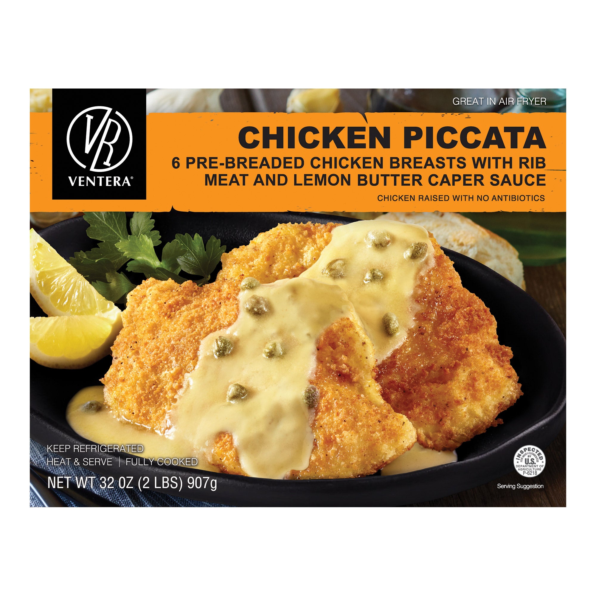 Ventera Breaded Chicken Piccata, 32 oz (#2027193) - $15.99