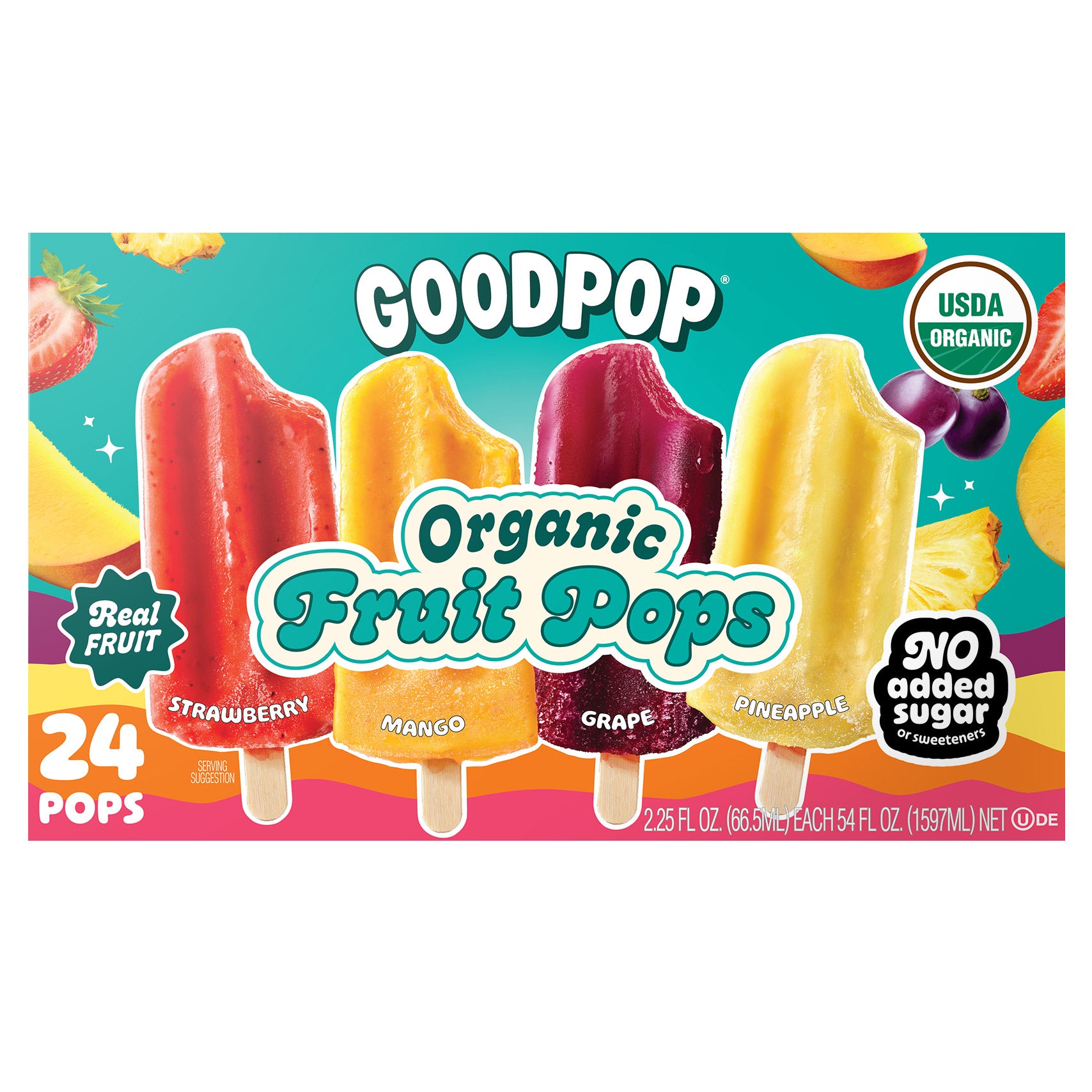 Organic GoodPop Fruit Pop 24 / 2.25 oz (#2005556) - $9.97 (down from ...