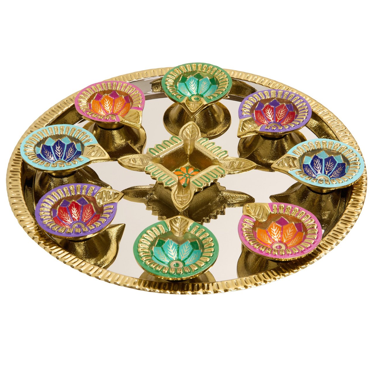 Diwali Diya Lantern 10-Piece Set (#1784872) - $9.97 (down from $22.50)