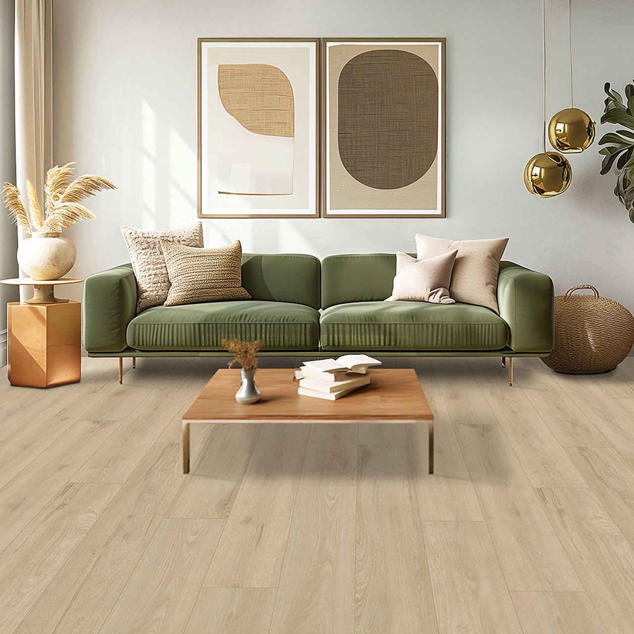Mohawk Home Jackson Oak Rigid Vinyl Flooring (#1904639) - $41.99