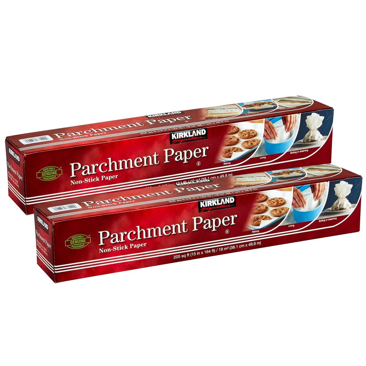 Kirkland Signature Parchment Paper 2/205 sq ft Rolls (#773084) - $10.99