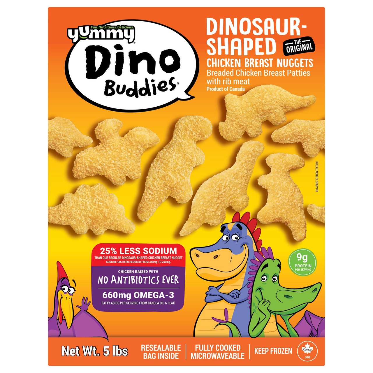 Dino Buddies Chicken Breast Nuggets, 5 lbs (#1560758) - $4.97 (down ...