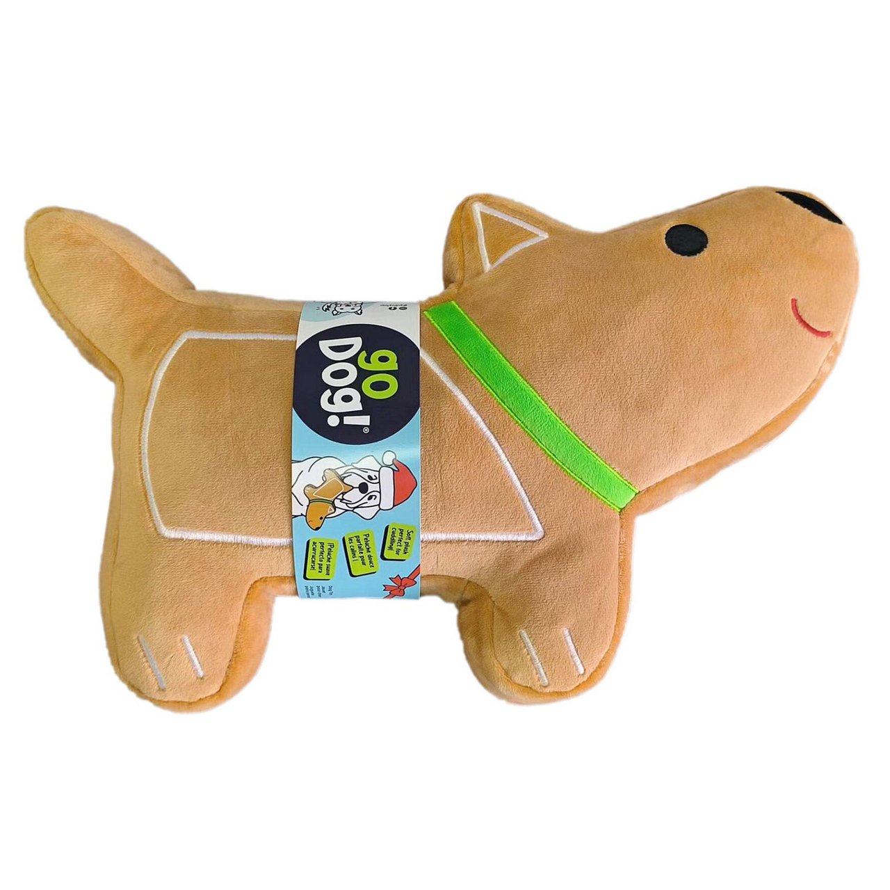 goDog Gingerbread Friends Jumbo Dog Toy Dump Bin (#1752190) - $7.99
