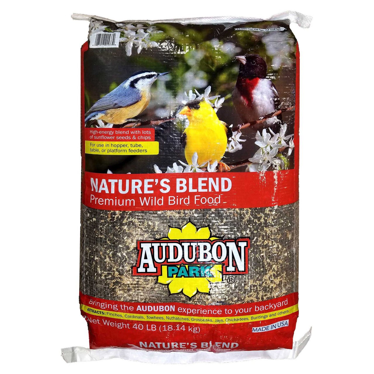 Premium Wild Bird Food 40 lb Bag (#380273) - $20.99