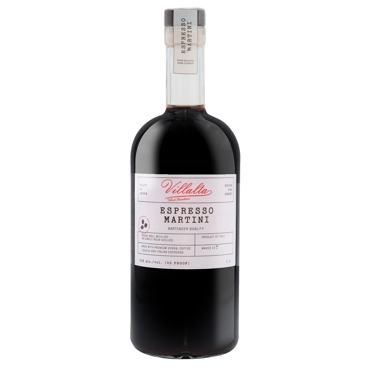 Villalta Espresso Martini Italy 1L (#2042772) - $12.99 (down from $16.99)