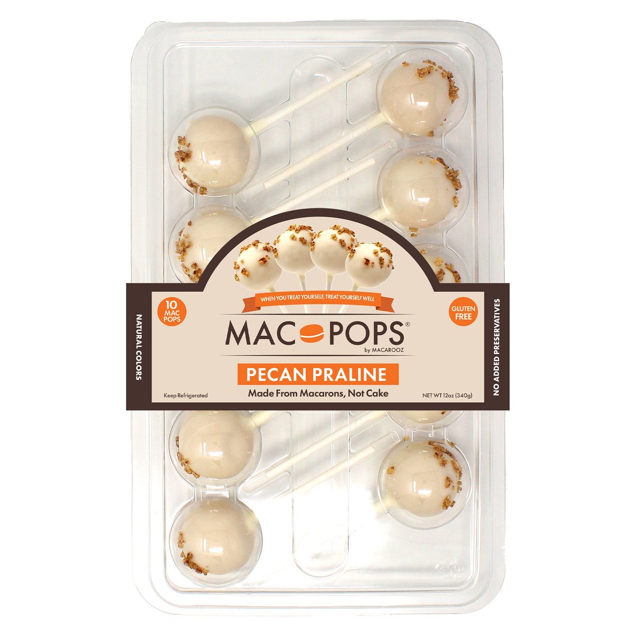 Macarooz Pecan Praline Macaron Mac Pops, 10 CT (#2057218) - $3.97 (down ...