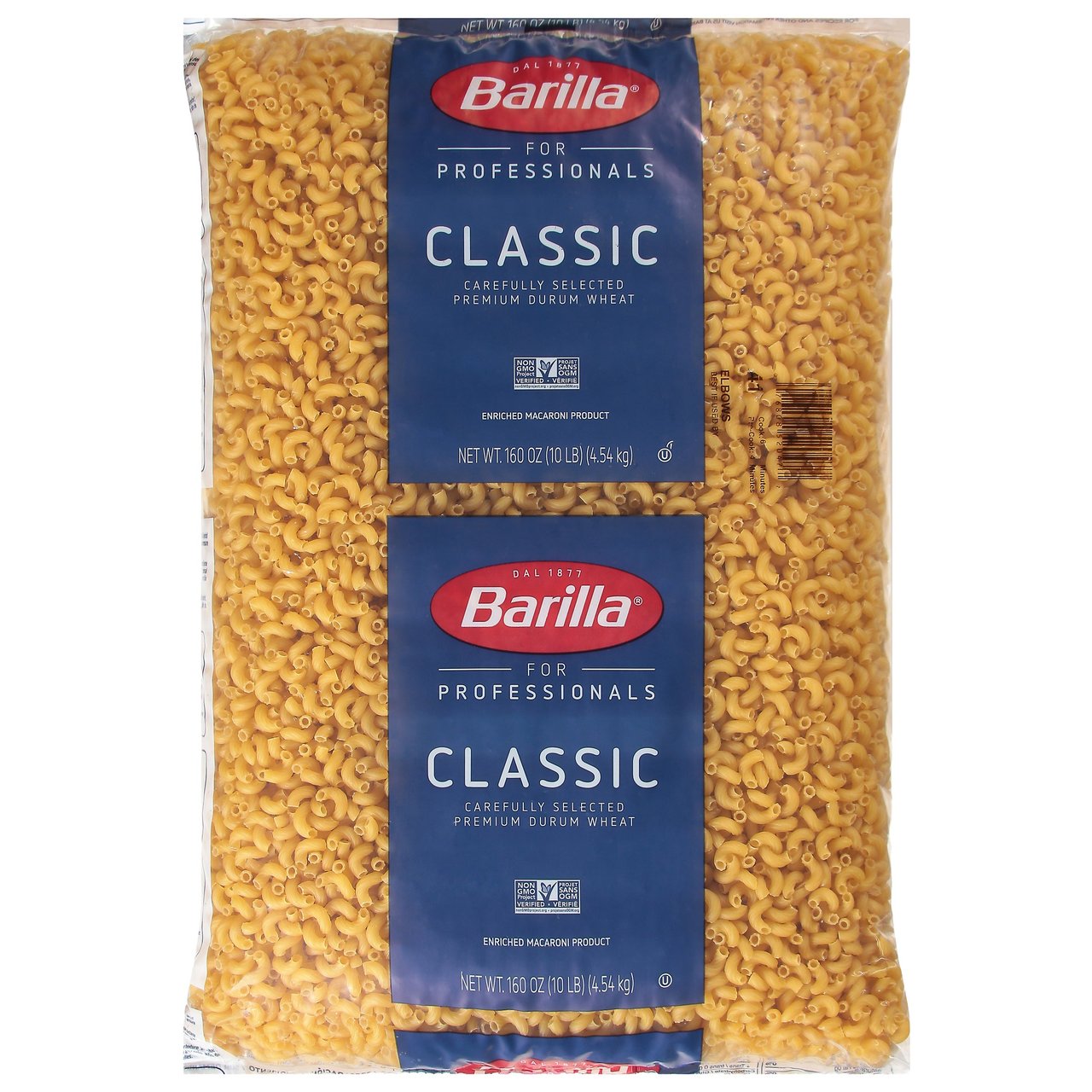 Barilla Elbow Macaroni Pasta, 10 lbs, 2-Count (#1953259) - $24.99 (down ...