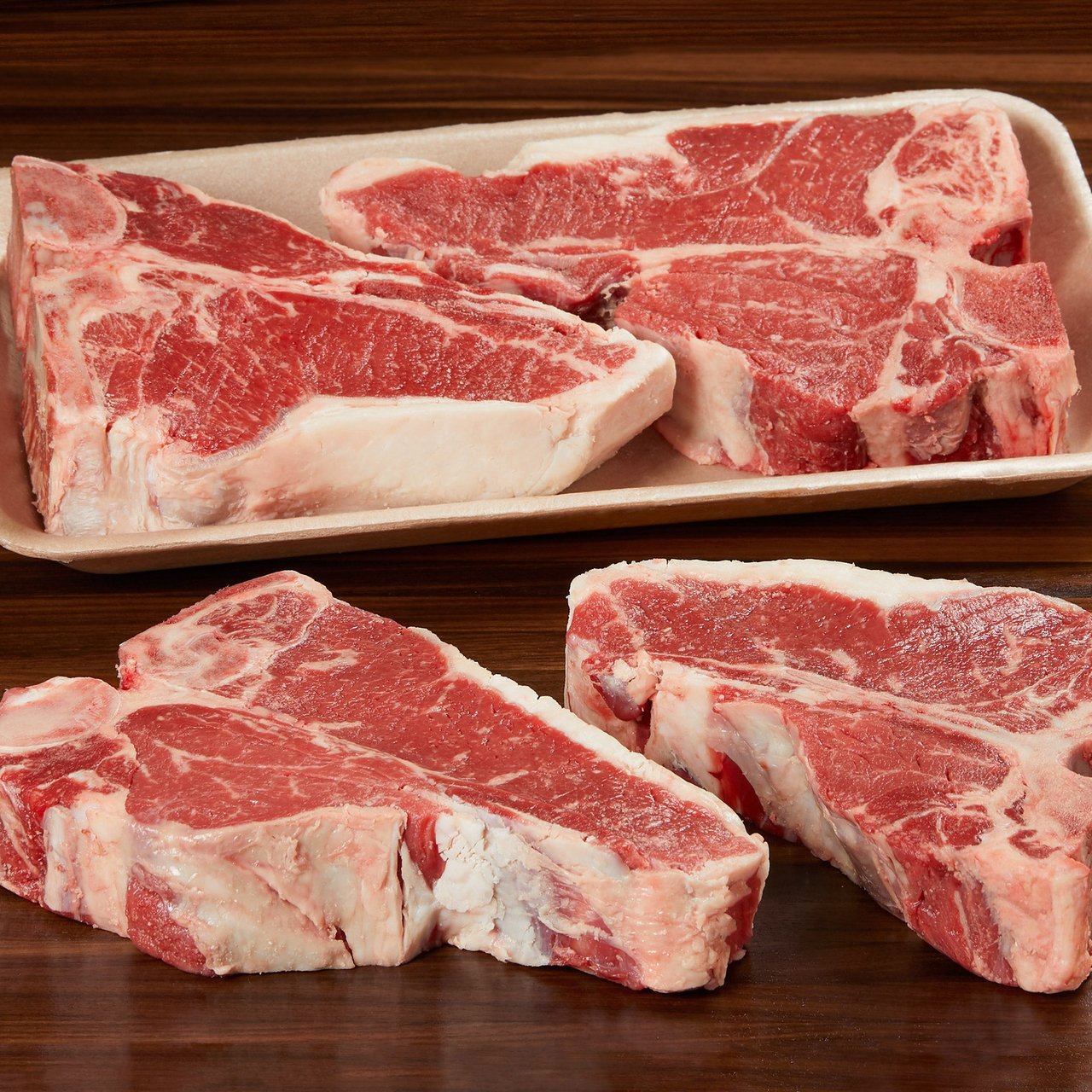 Beef Loin T-Bone Steak USDA Choice Per Lb (#18277) - $13.49 (down from ...