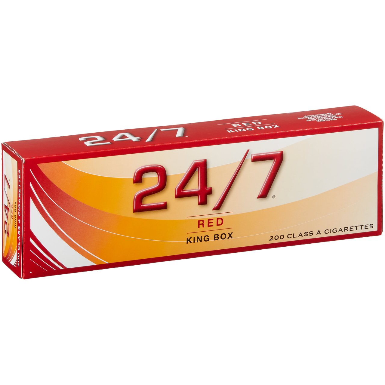 24/7 Red King Box Cigarettes (#1735131) - $25.89 (down from $54.49)